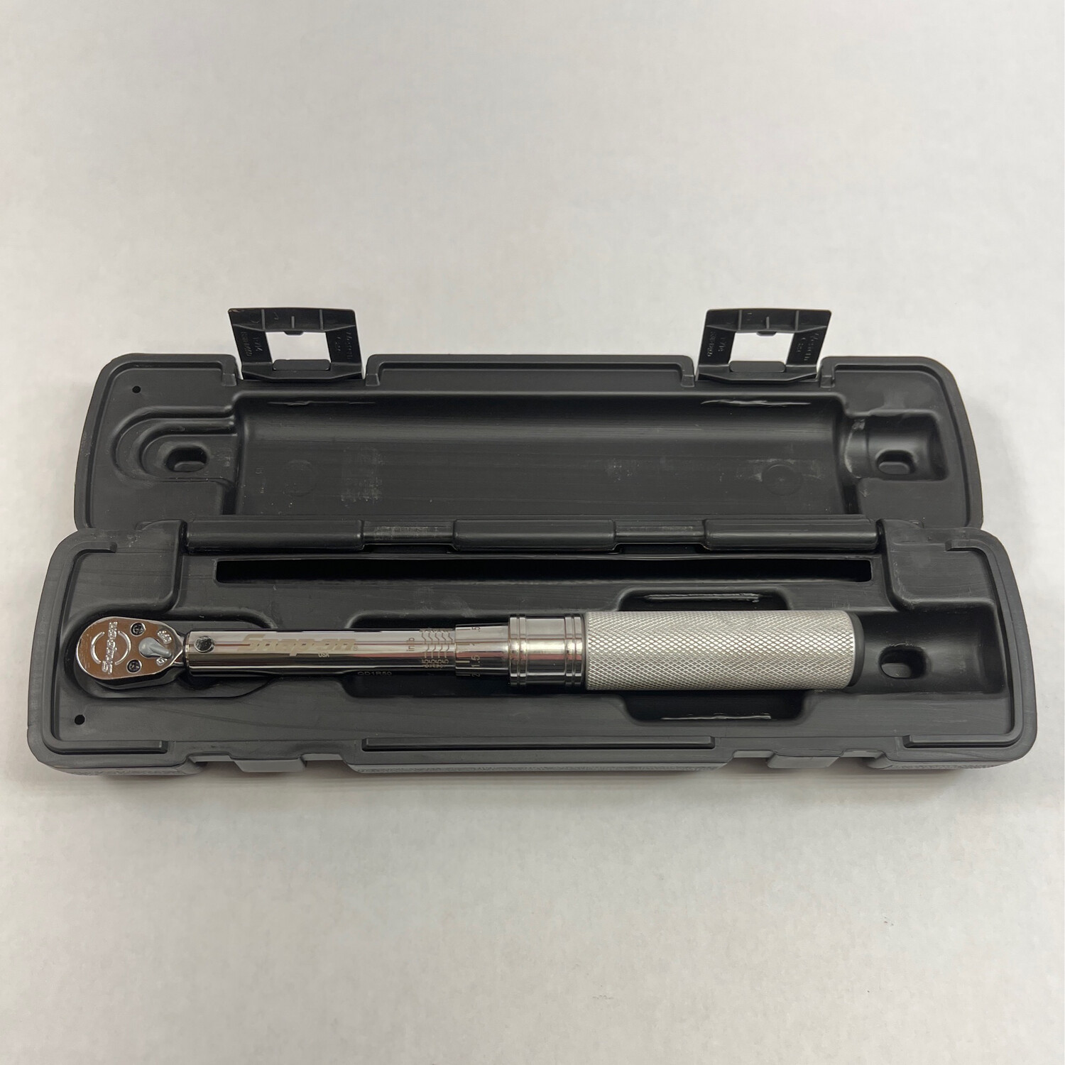 Snap On 1/4” Drive SAE Adjustable Click Type Fixed Head Torque Wrench ...
