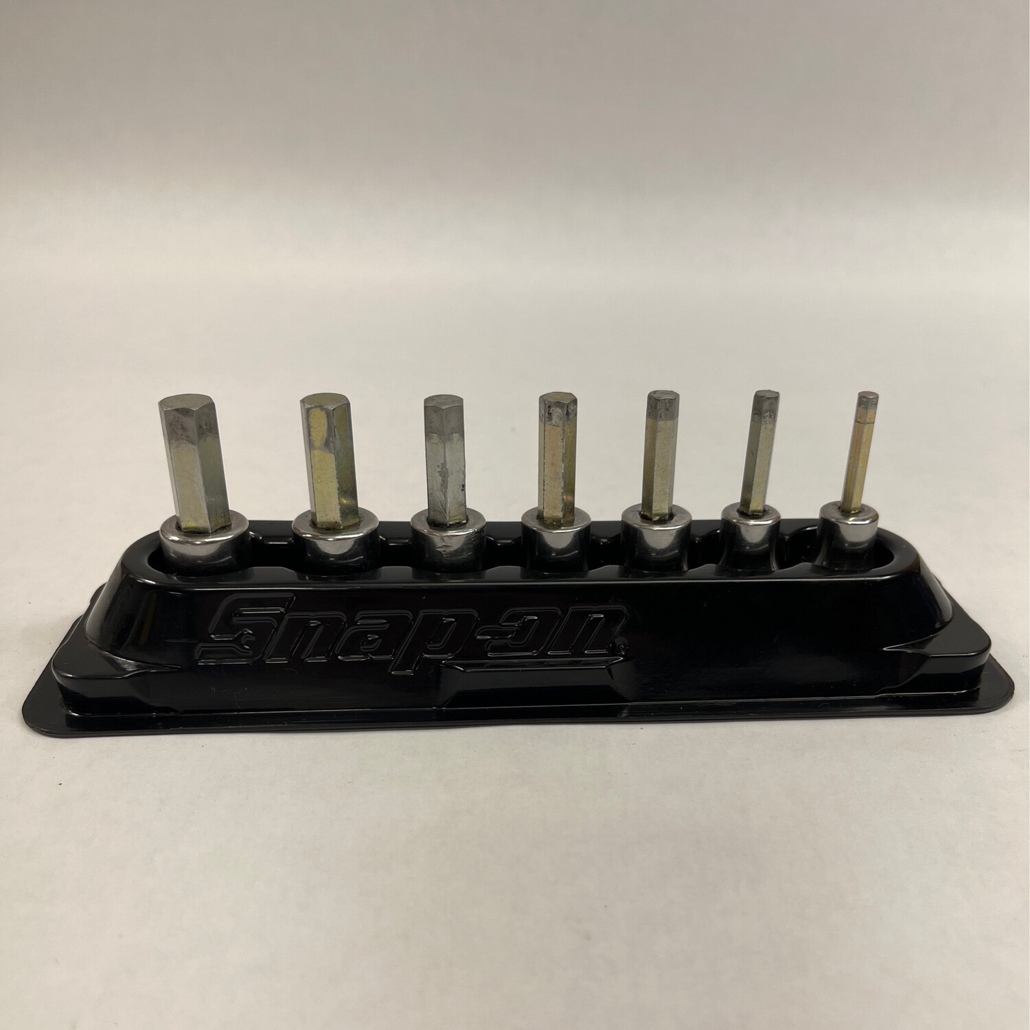 Snap On 7 Pc. 3/8" Drive Metric Hex Bit Socket Set (4-10 mm) 207EFAMY ...