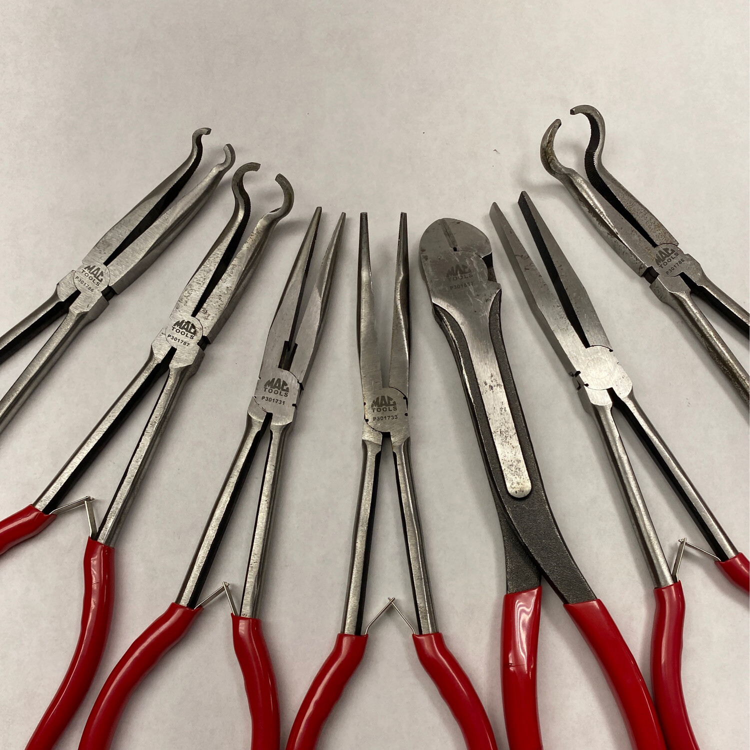 Mac Tools 7 Pc. 11” Long Reach Plier Set, PS711LRA - Shop - Tool Swapper