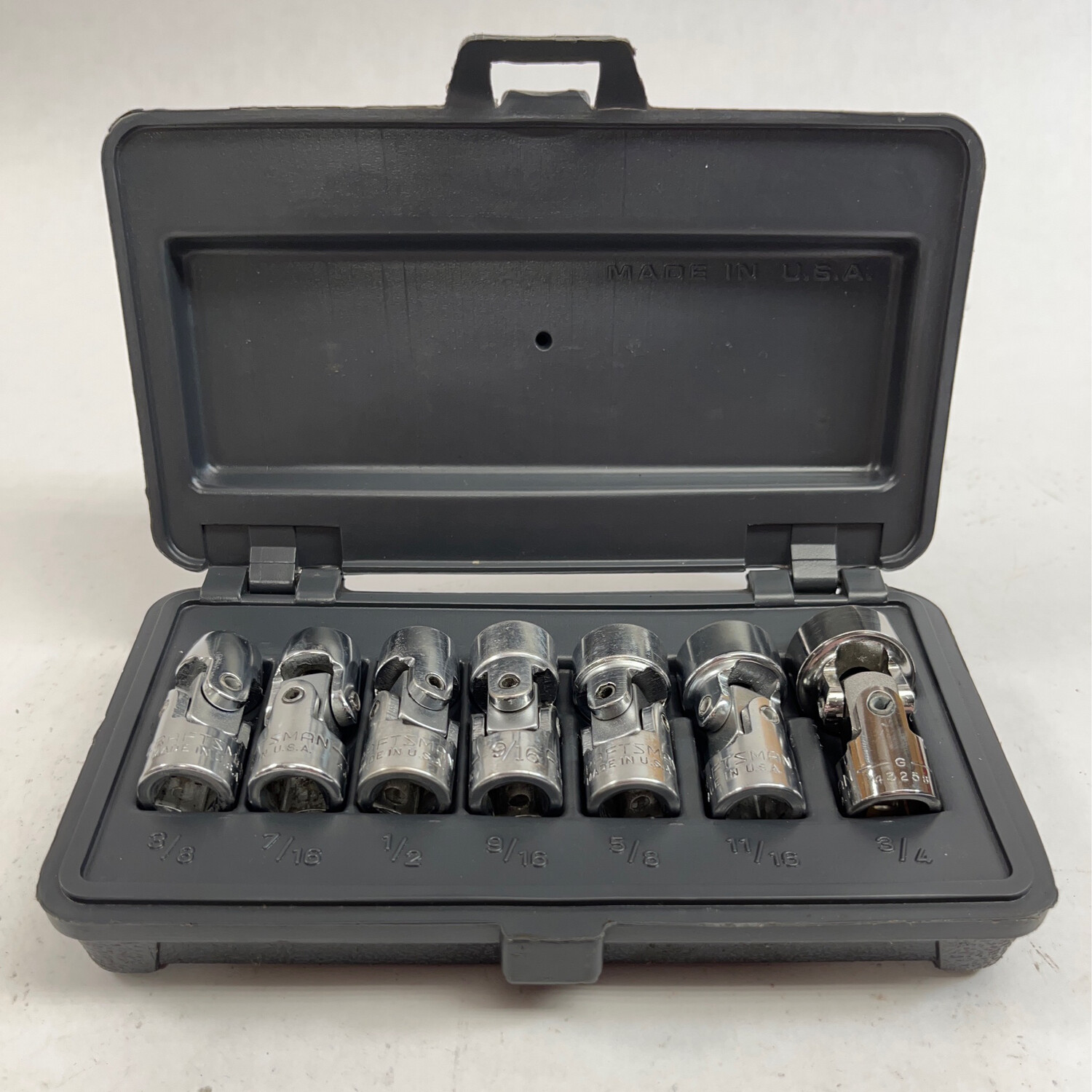 Craftsman 7 Pc. 3/8” Drive Swivel Socket Set (3/8”—3/4”) - Shop - Tool ...