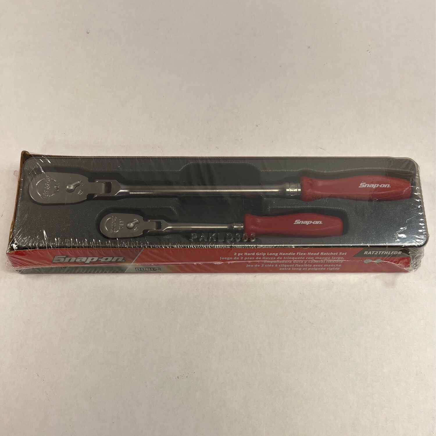 Snap On 2 Pc. Dual 80 Technology Hard Grip Long Handle Flex-Head ...