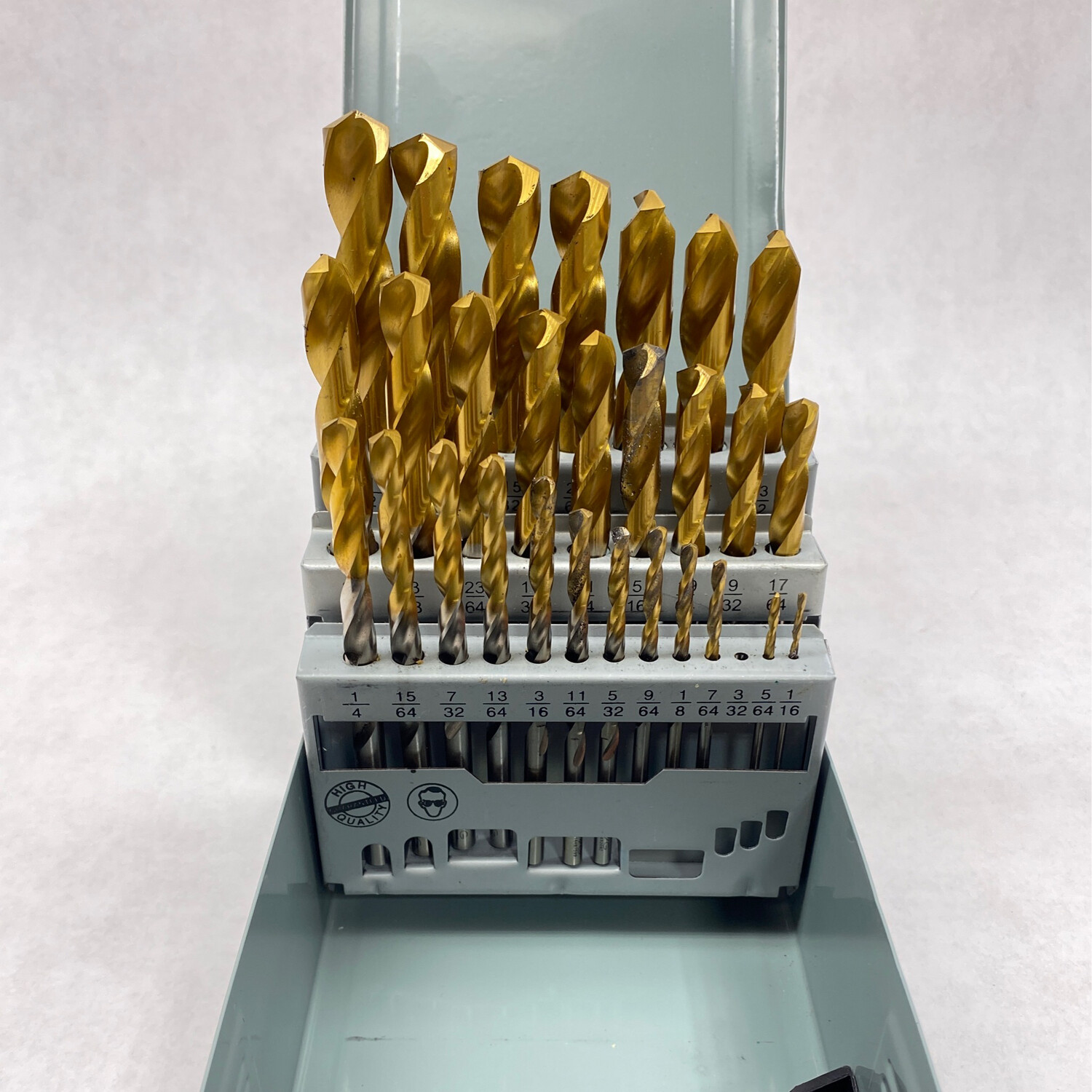 YG 28 Pc. Gold P-Drill Bit Set(1/16”-1/2” X 1/64”), D1GP182SET - Shop ...