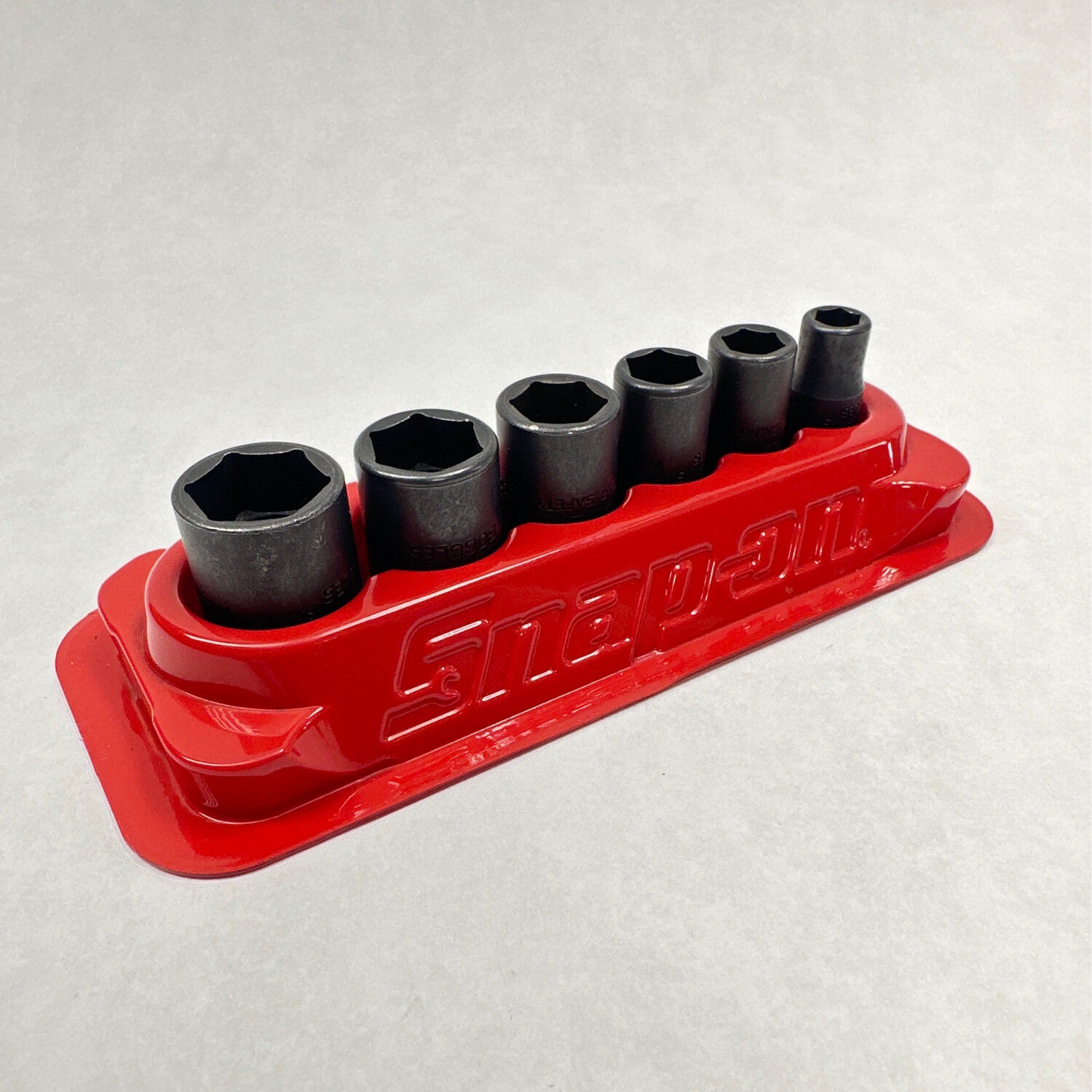 Snap On 6 pc 1/4" Drive 6-Point SAE Flank Drive® Shallow Impact Socket ...