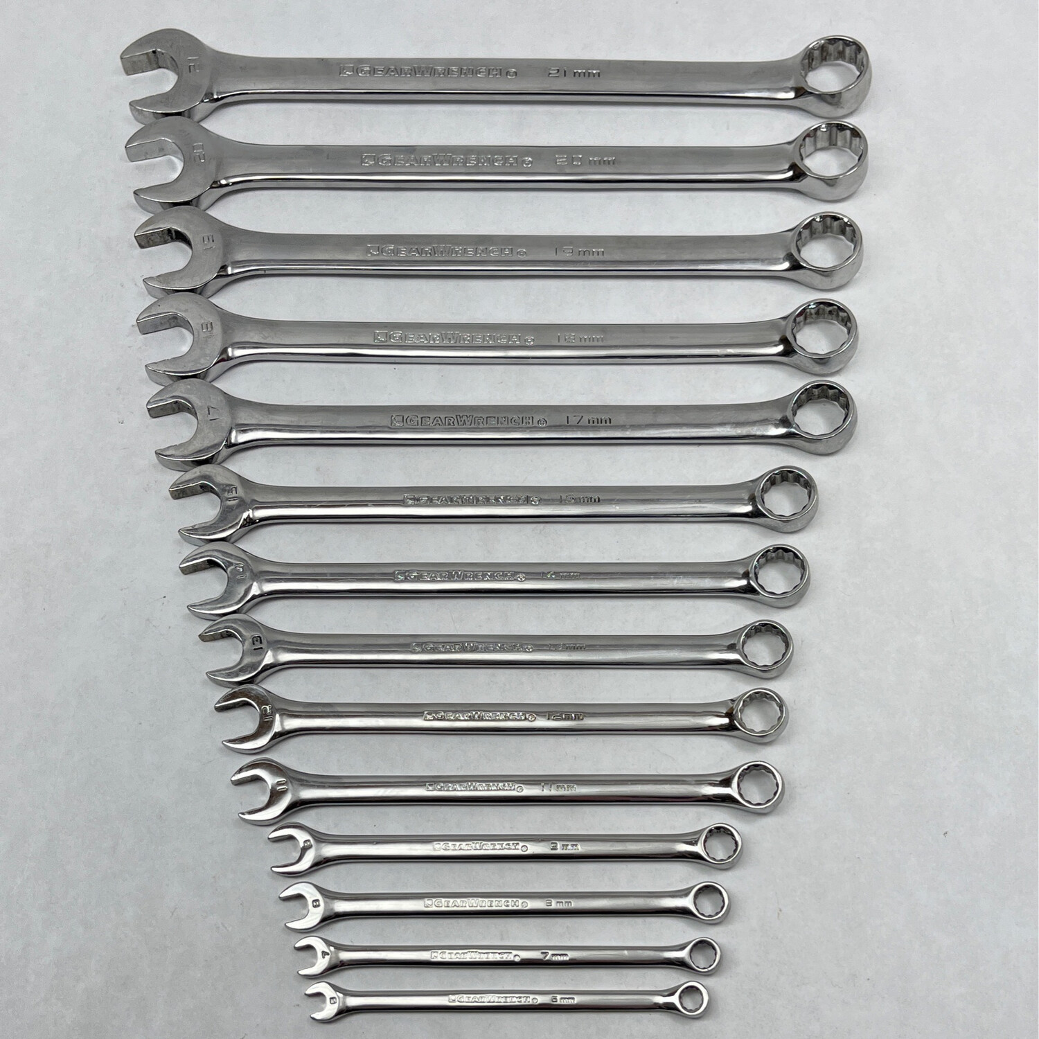 Gearwrench 14 Pc. Metric Combination Wrench Set (6-21 mm) - Shop - Tool ...