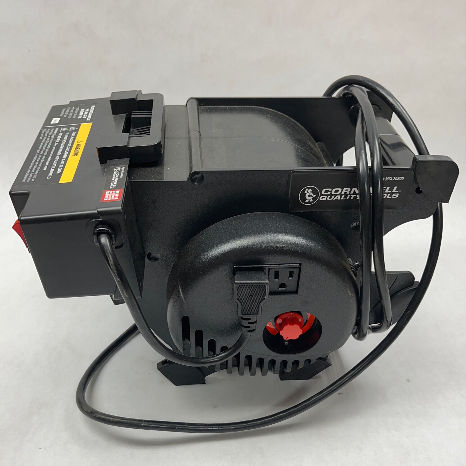 Cornwell Tools 300CFM Blower Fan w/ 3 Position Switch & Heater Attachment, MCL20300 - Shop ...