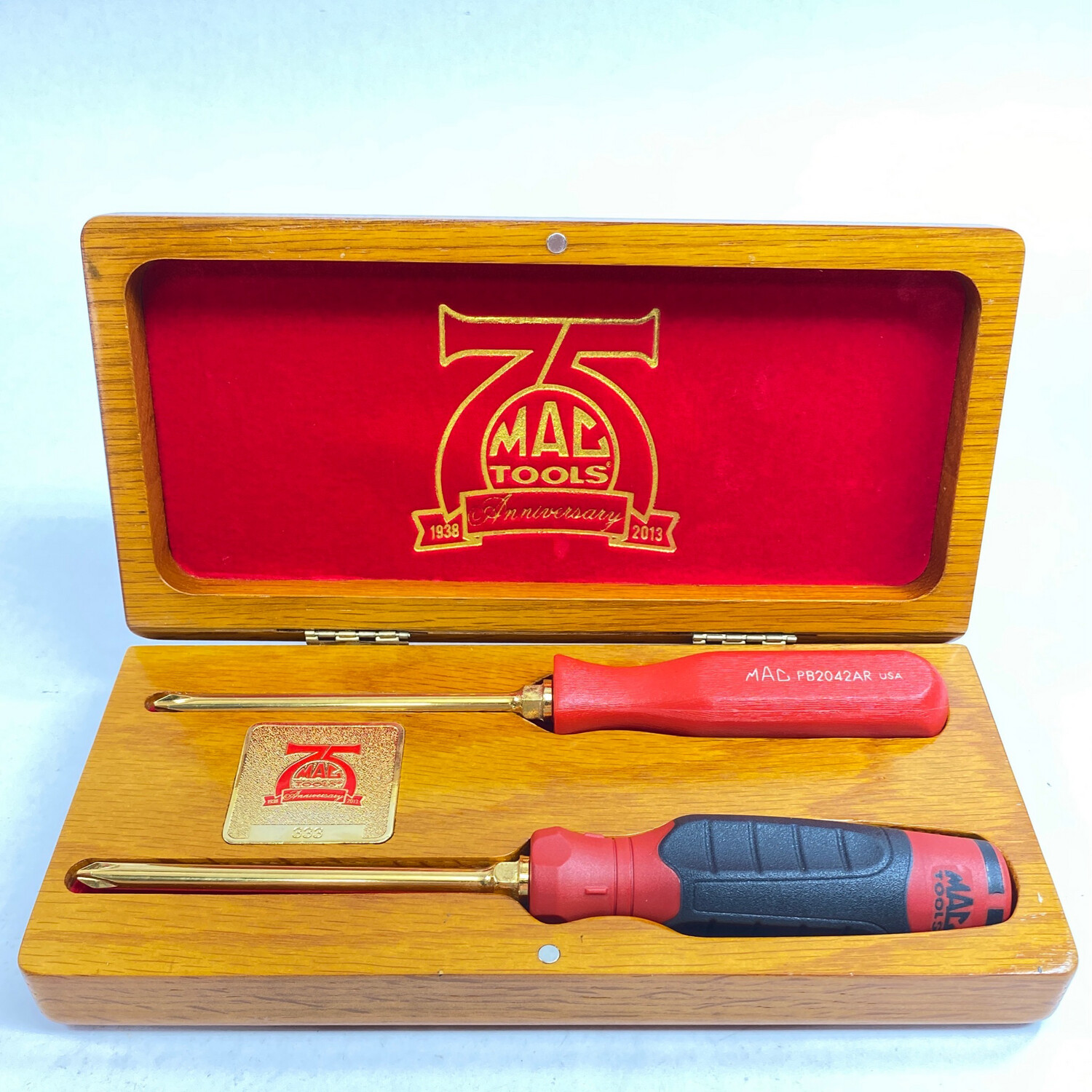 Mac Tools 2013 Gold Played 75 Year Anniversary Screwdriver Set - Shop ...
