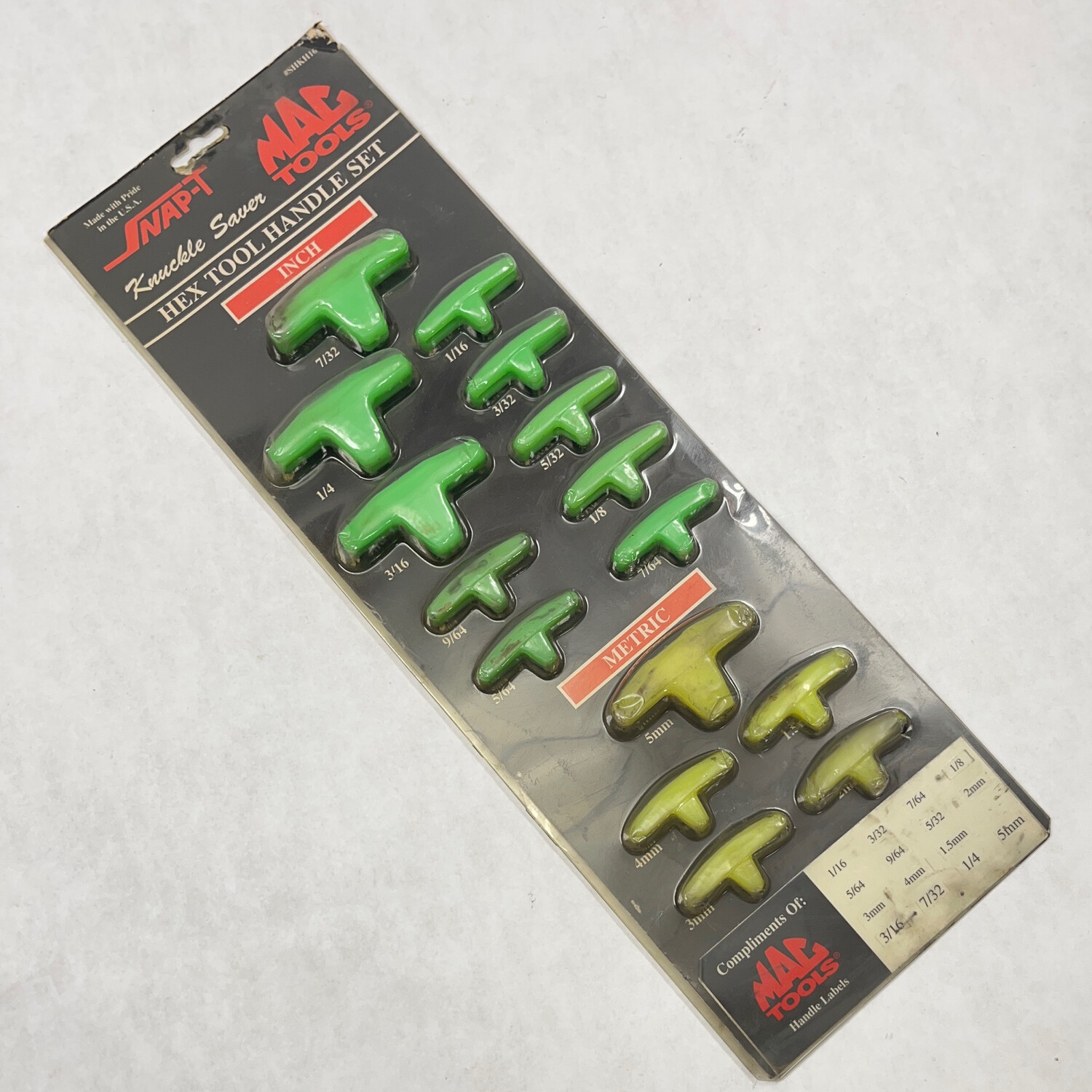 Mac Tools 15pc Hex Tool Handle Set, SHKH16 - Shop - Tool Swapper