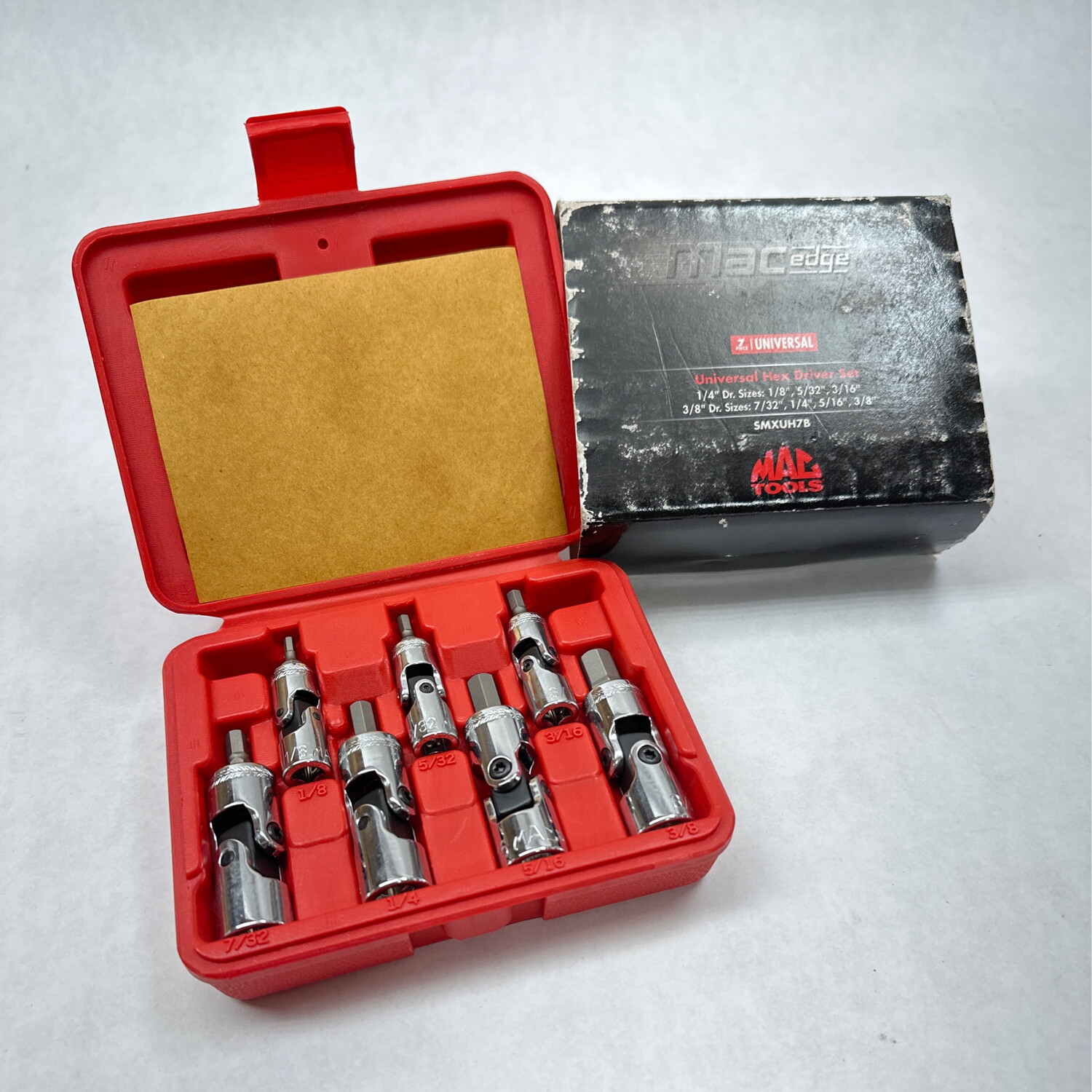 Mac Tools 7pc Universal Hex Driver Set, SMXUH7B - Shop - Tool Swapper