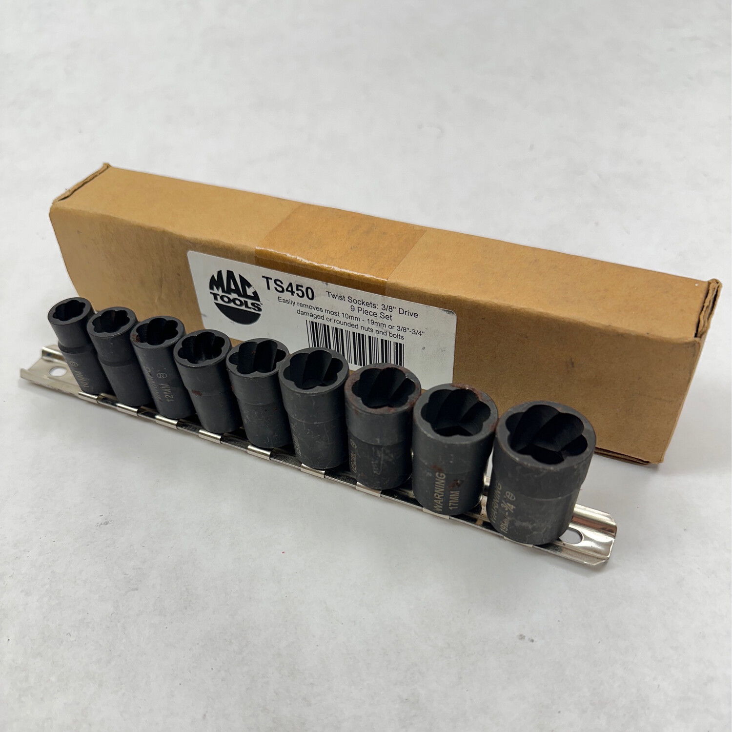 Mac Tools 9pc 3/8” Drive Twist Socket Set, TS450 - Shop by Manufacturer ...