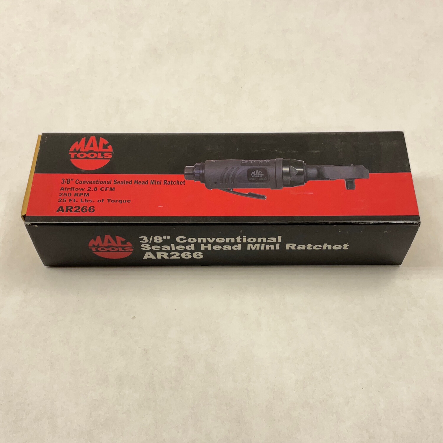 Mac Tools 3/8” Conventional Sealed Head Mini Ratchet, AR266 - Shop ...