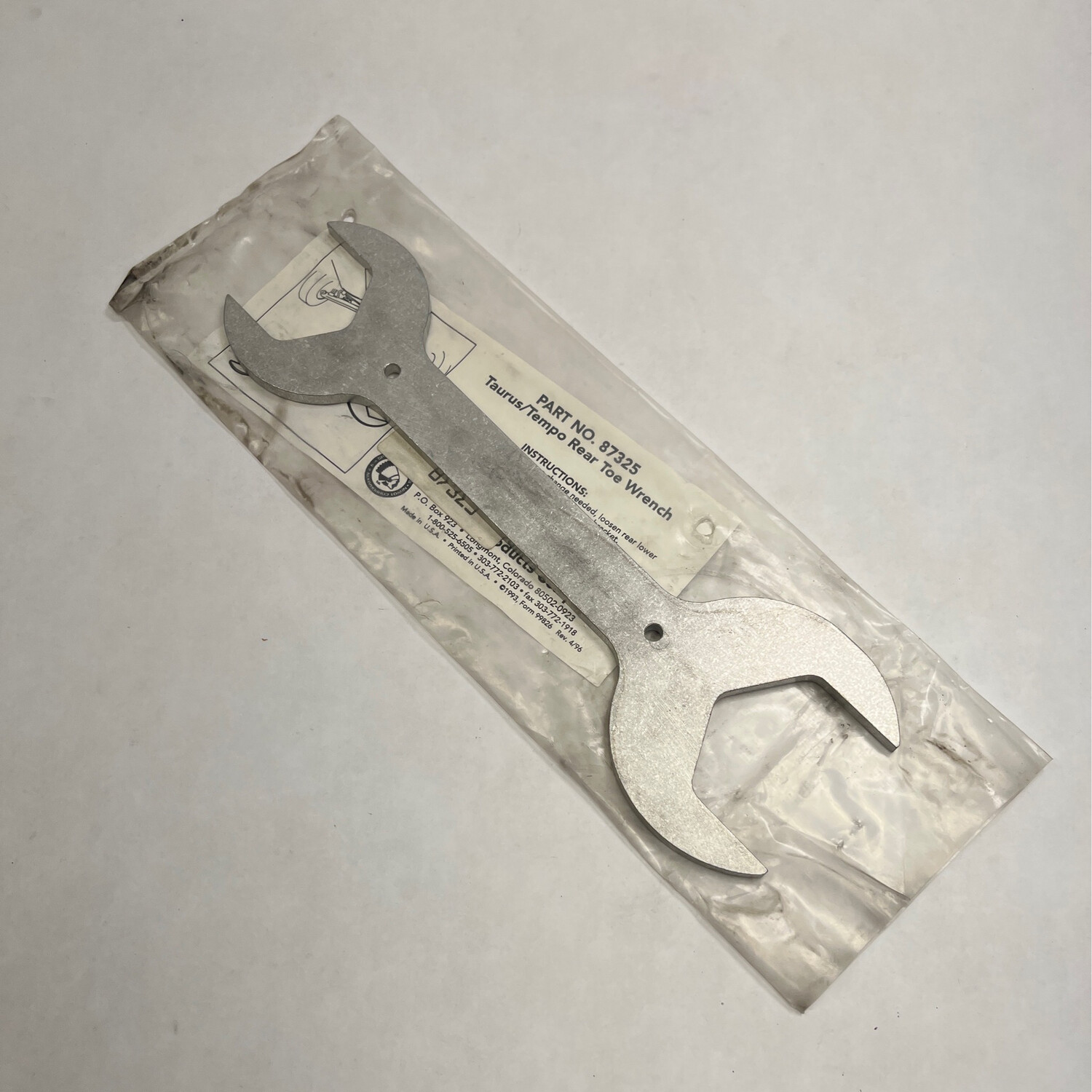 Specialty Products Rear Toe Wrench For Cord And Mercury, 87325 - Shop ... Specialty Products Rear Toe Wrench For Cord And Mercury, 87325 - Shop ...