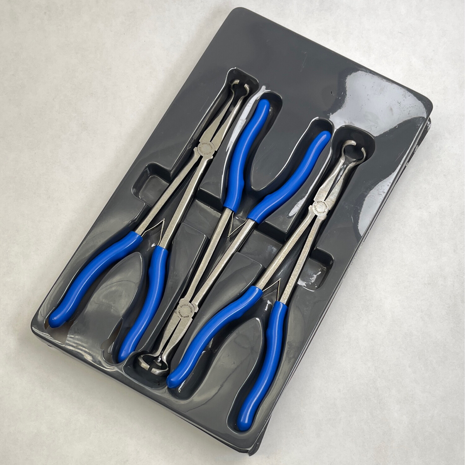 Blue-Point 3pc Extended Reach Hose Grip Pliers - Shop - Tool Swapper