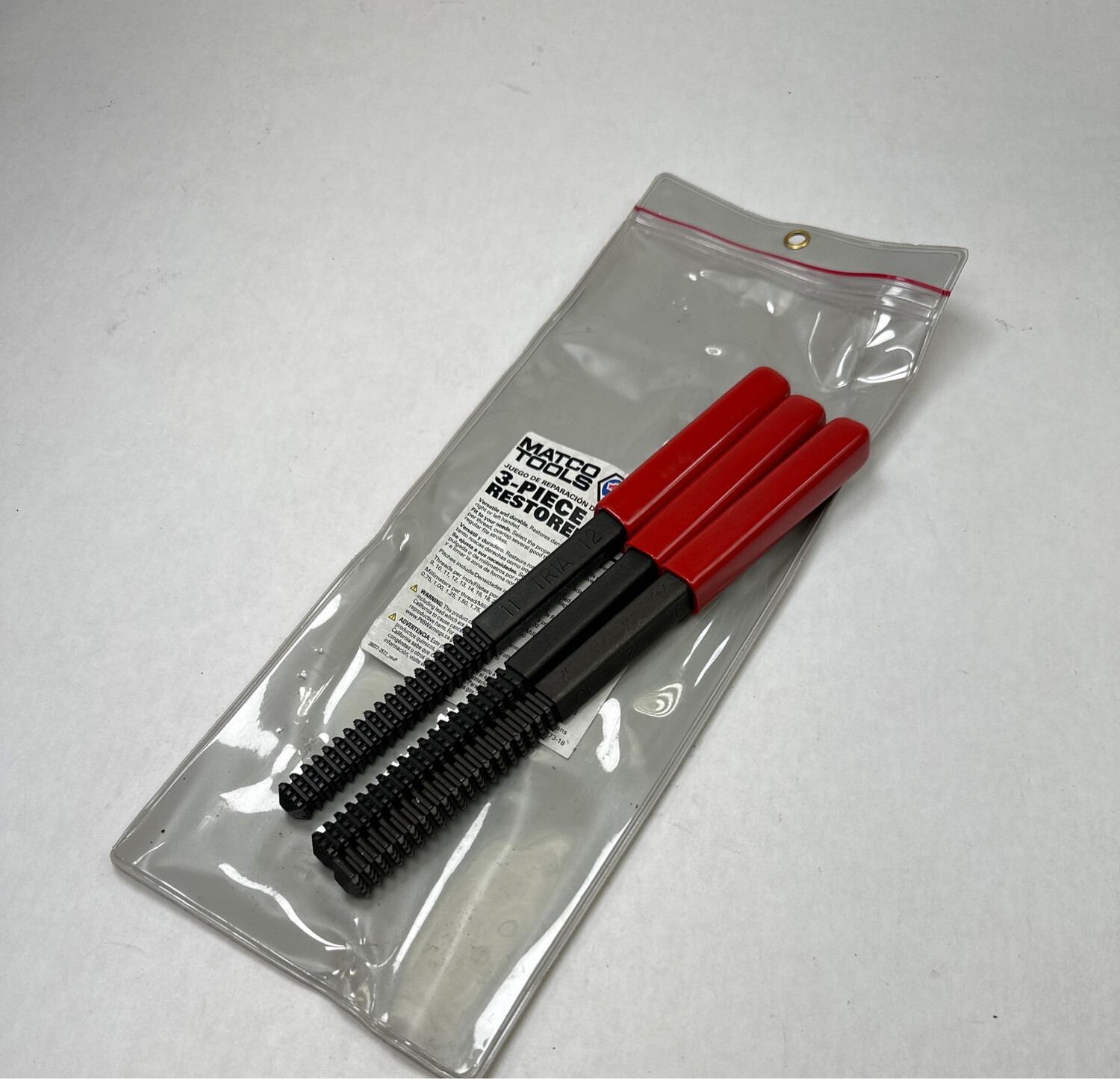Matco 3pm Thread Restore File Set, TRFS3 - Shop - Tool Swapper
