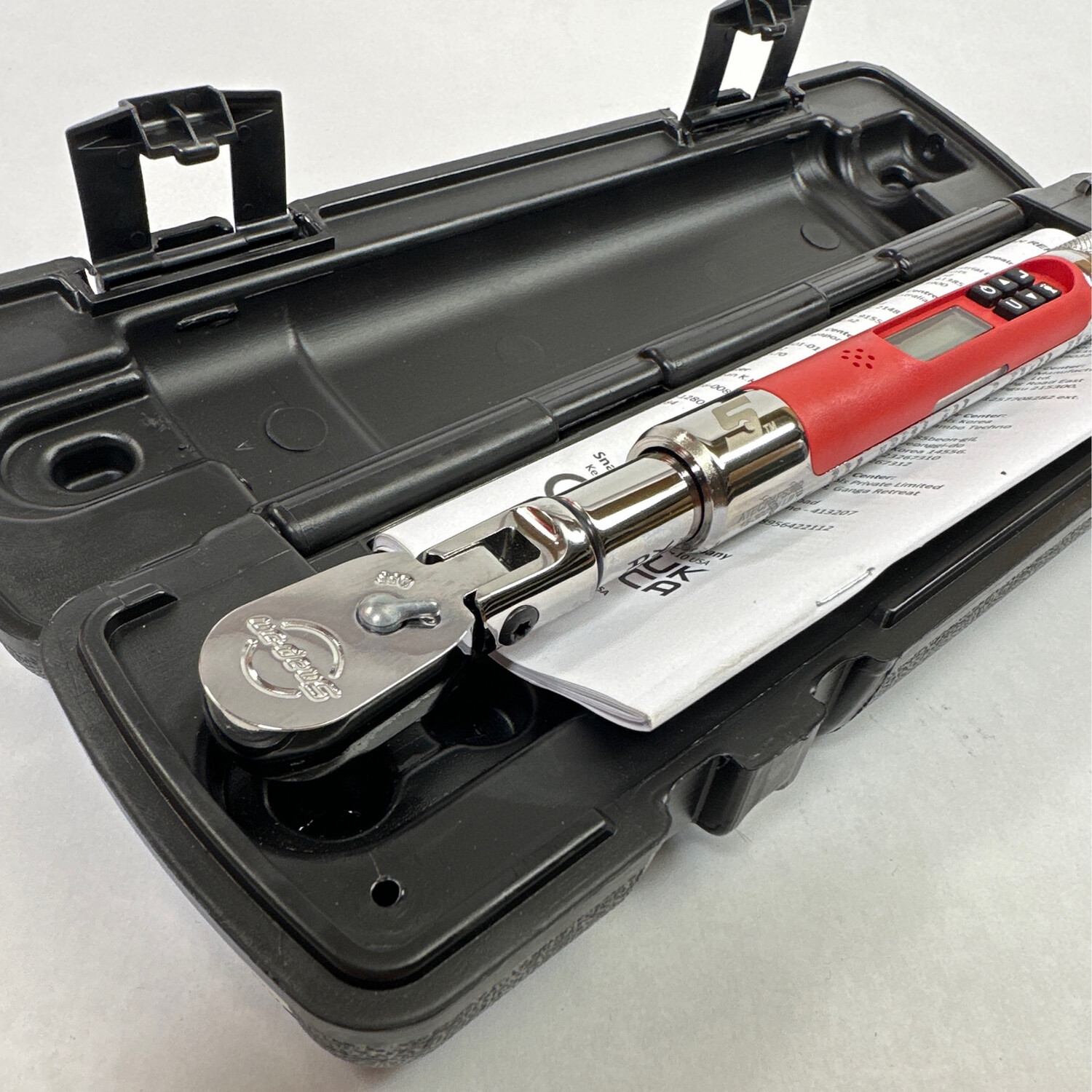 Snap On 1/4" Drive Flex-Head TechAngle® Micro Torque Wrench (15–300 in ...