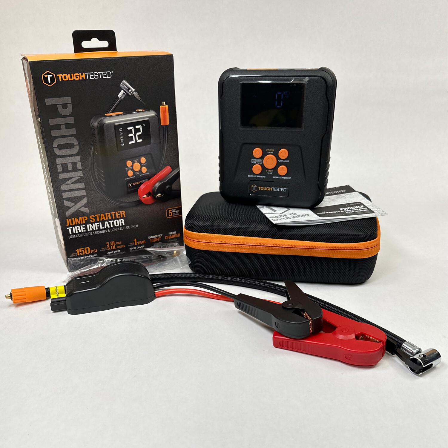 Tough Tested Jump Starter & Tire Inflator - Shop - Tool Swapper