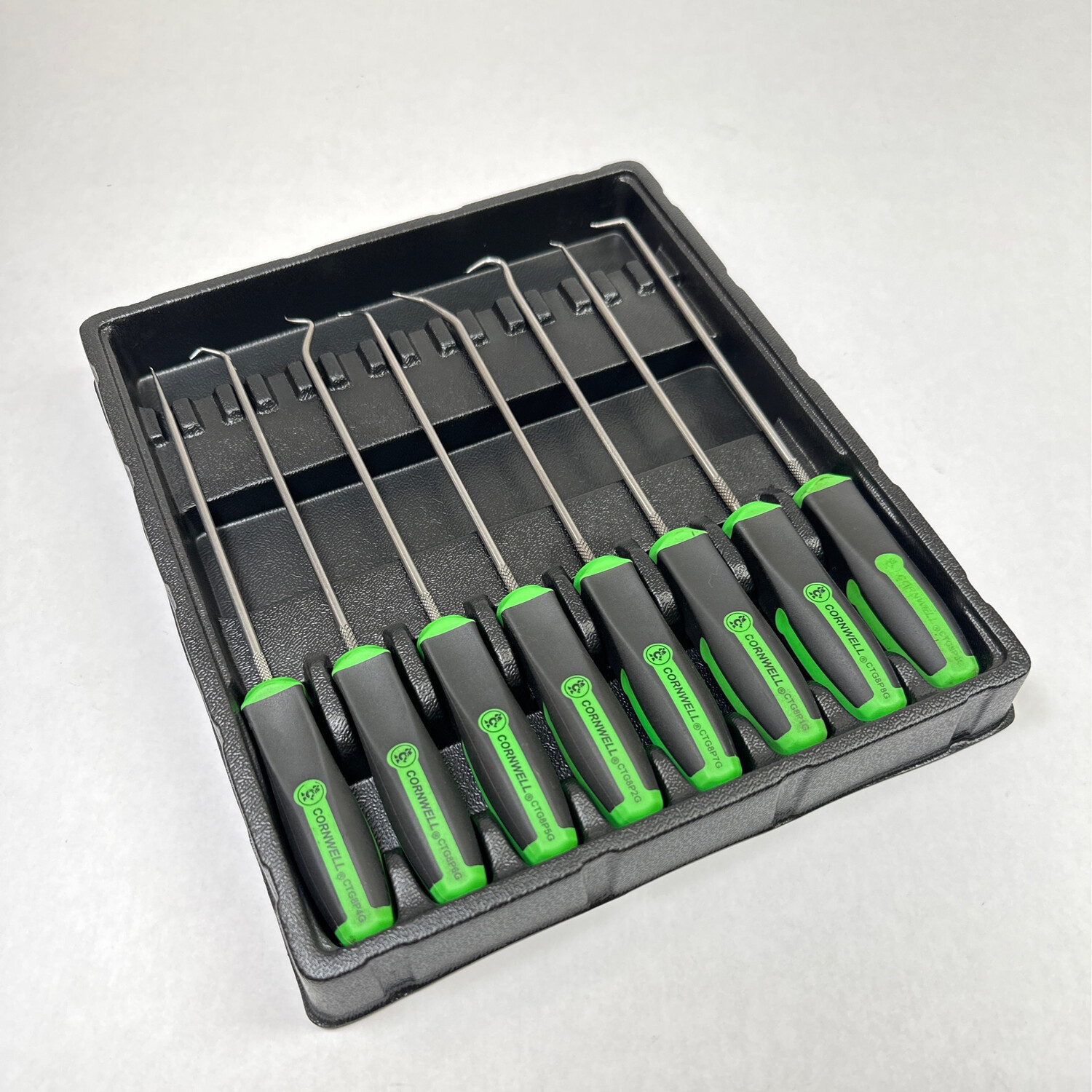 Cornwell 8 Piece Hook & Pick Set, Green, CTG88HPSG - Shop - Tool Swapper