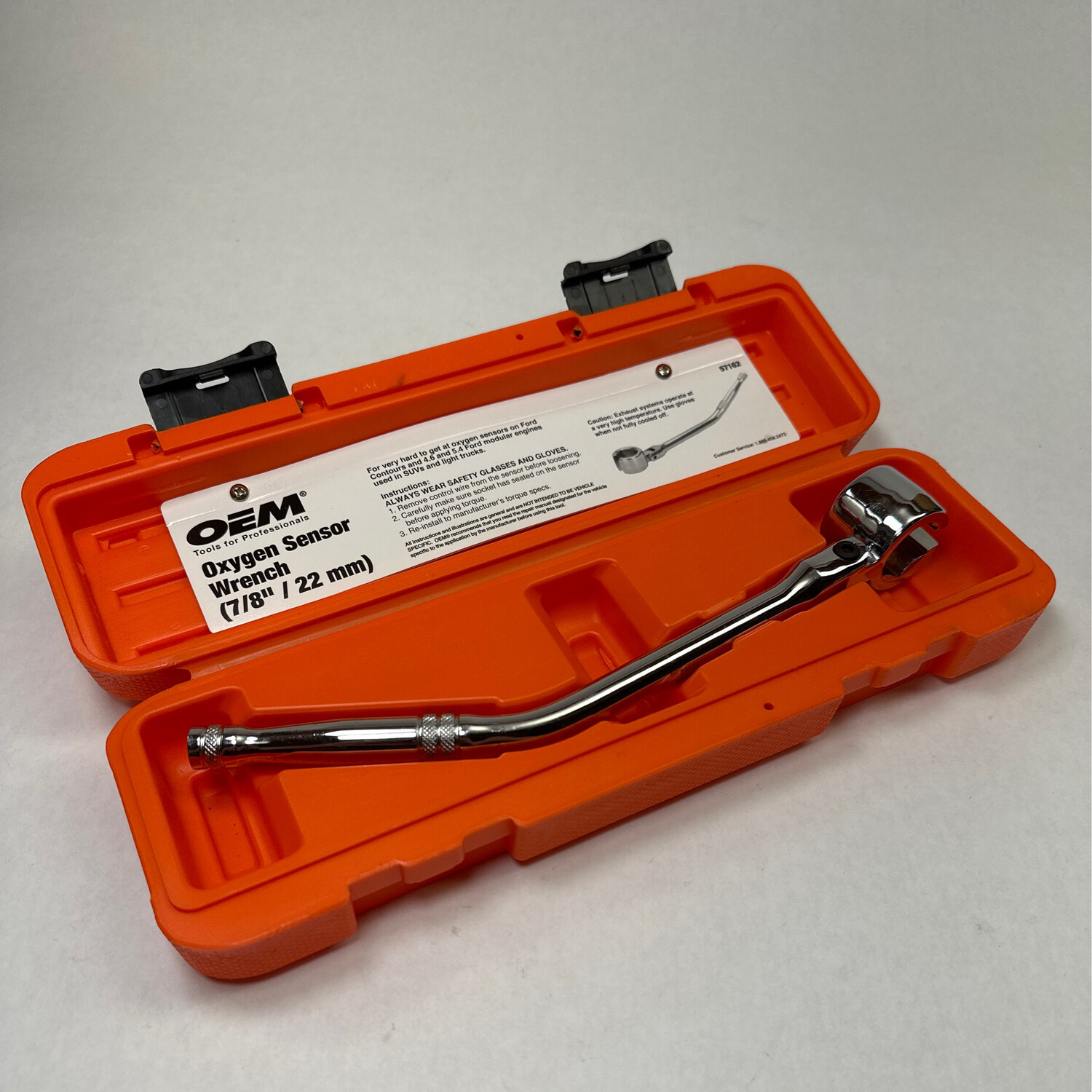 OEM Oxygen Sensor Wrench (7/8”/ 22mm), 57162 - Shop - Tool Swapper