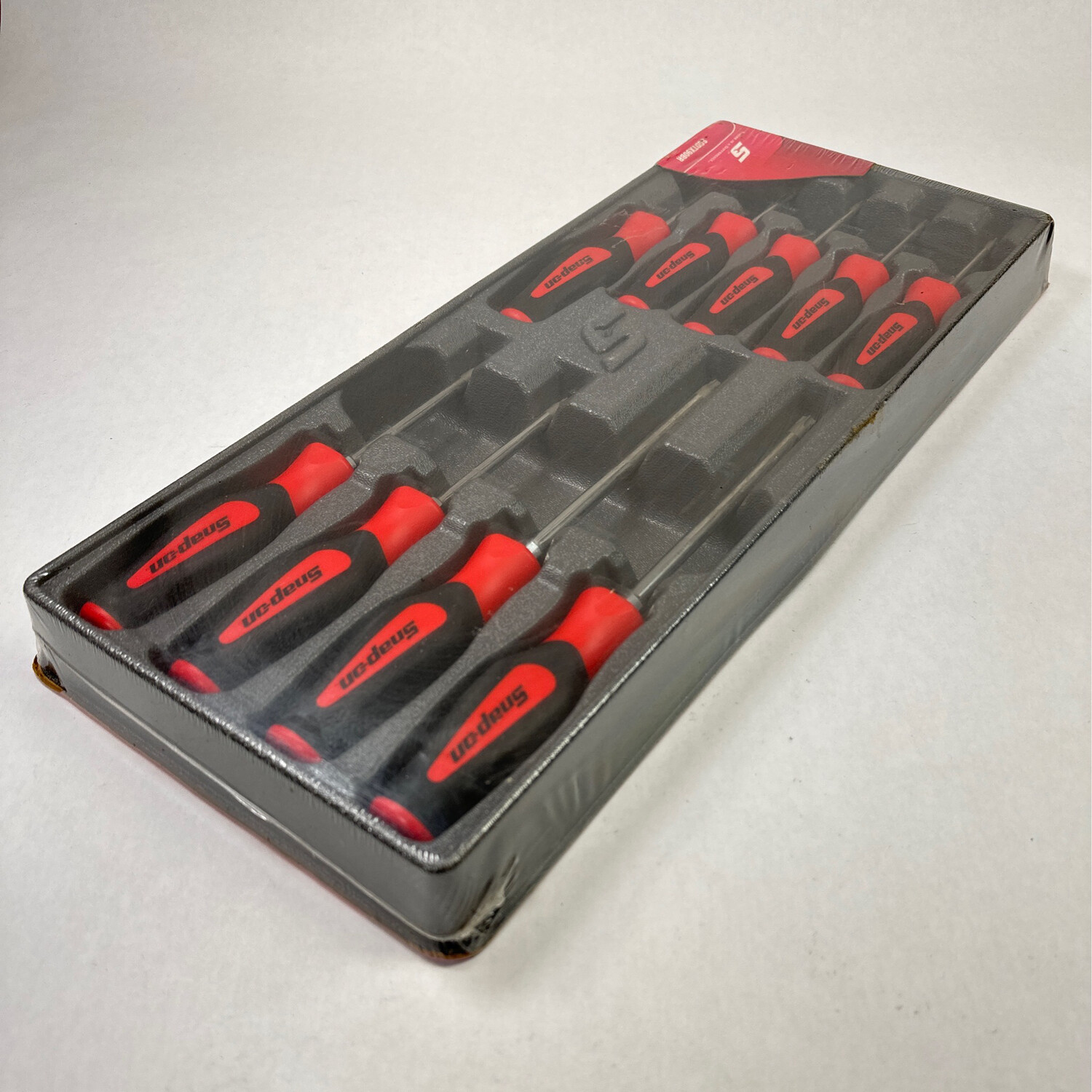 Snap On 9 pc TORX® Instinct® Soft Grip Screwdriver Set (Red), SGDTX90BR ...