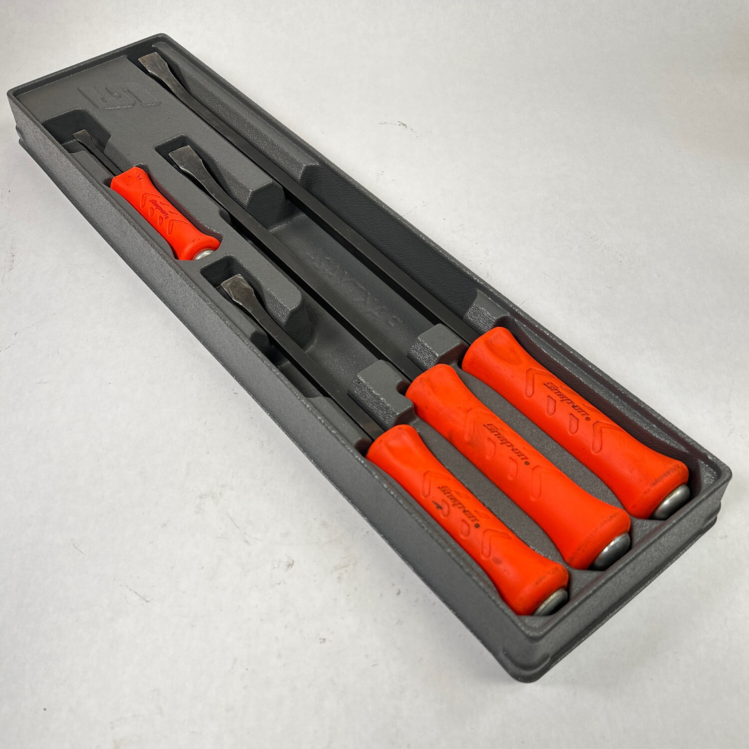 Snap On 4 pc Striking Prybar Set (Orange), SPBS704AO - Shop - Tool Swapper