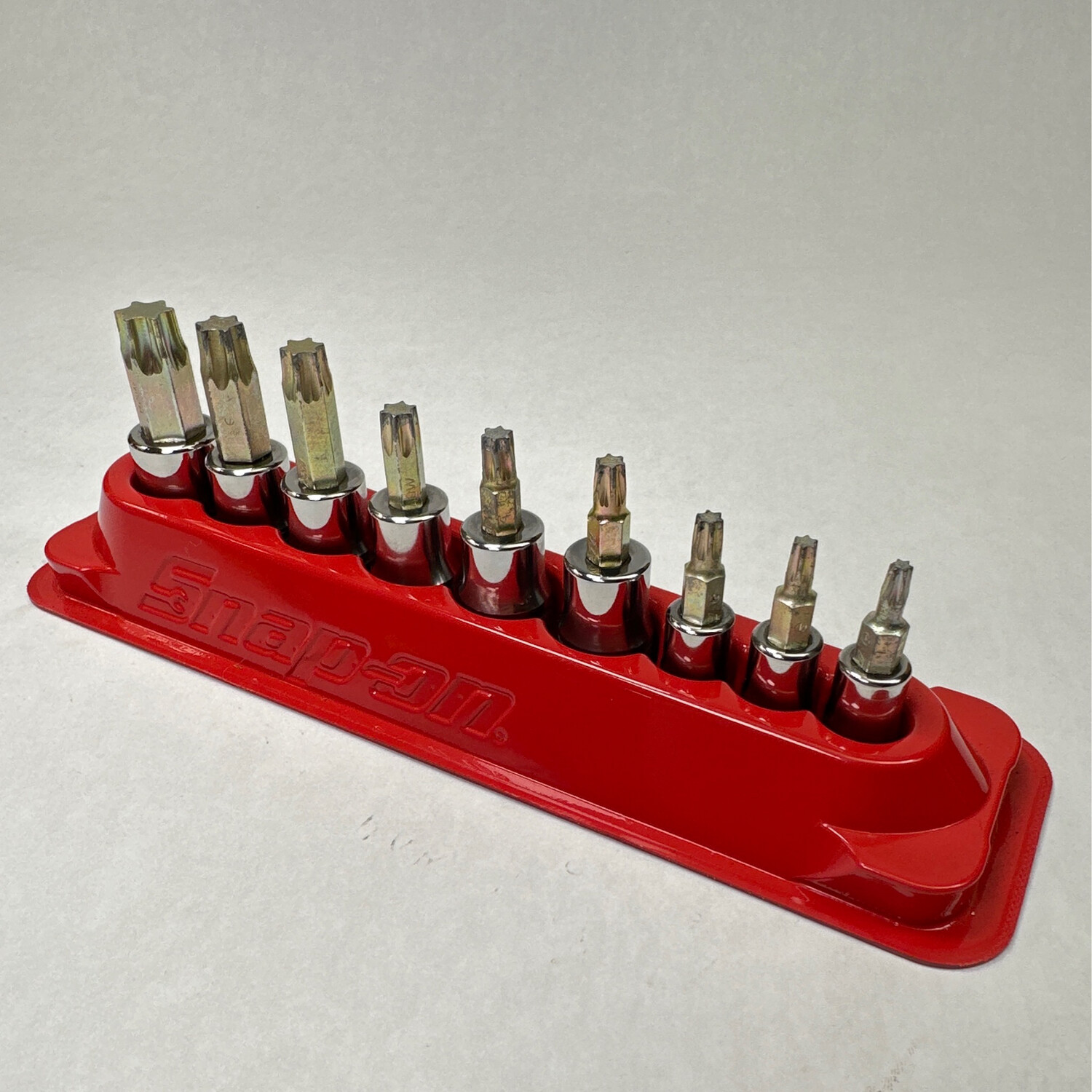 Snap On 9 pc Combination Drive TORX® Bit Heavy-Duty Removal Socket Set ...