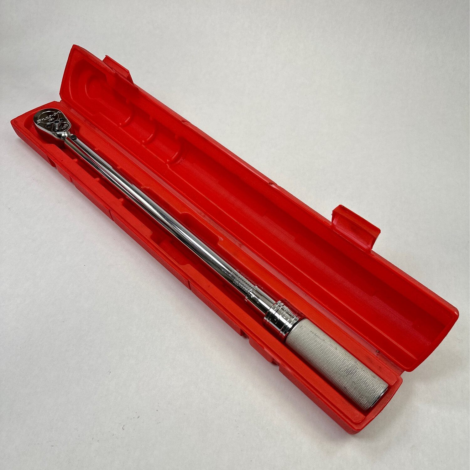 Snap On 1/2” Drive Click-Type Torque Wrench (50-250 Ft-Lbs), QC3R250 ...