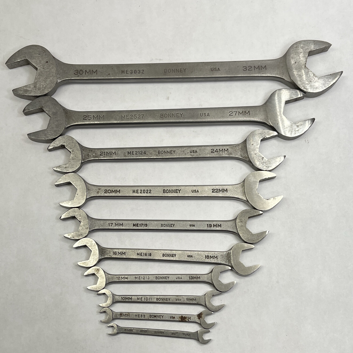 Bonney 10pc Open-End Metric Wrench Set (6mm-32mm) - Shop - Tool Swapper