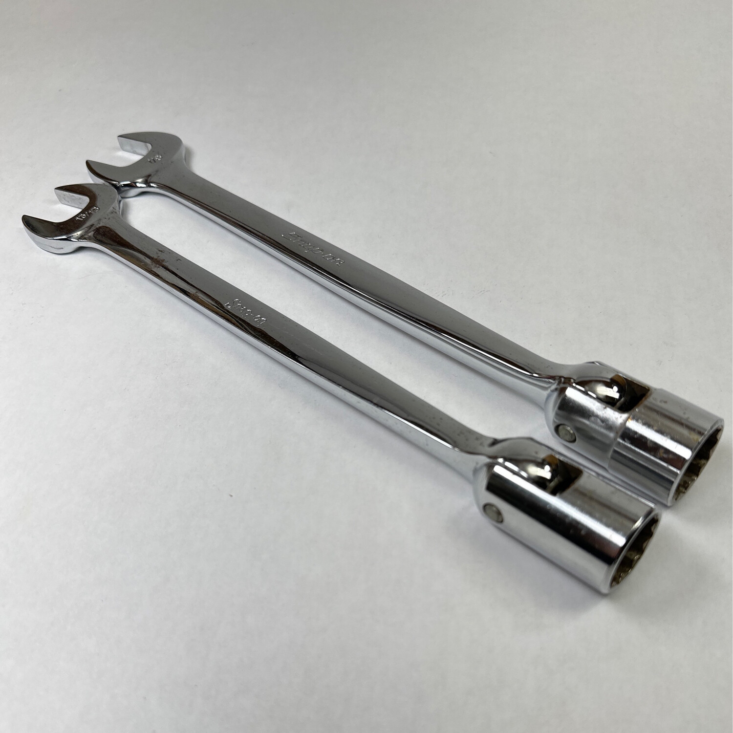 Snap On 2pc SAE Wrench & Flex Head Socket Combo, (13/16”& 7/8”) - Shop ...