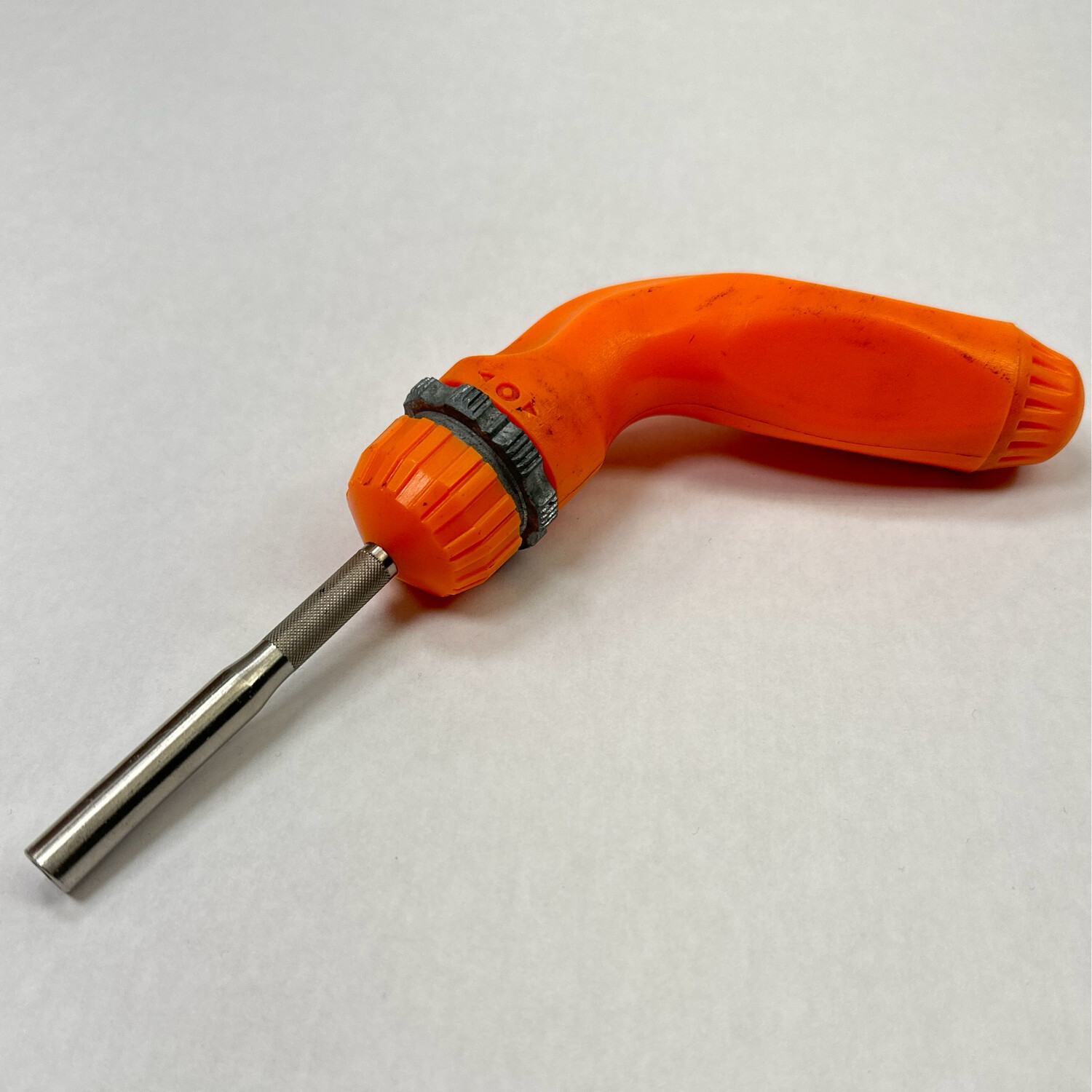Snap On Pistol Grip Ratcheting Hard Handle Screwdriver- Orange, SSDMRE4 ...