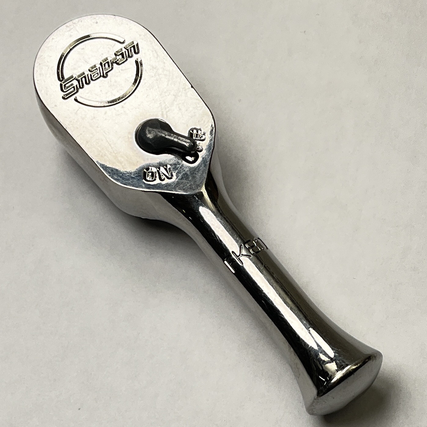Snap On 3/8" Drive Dual 80® Technology Stubby Handle Ratchet, FK80 ...