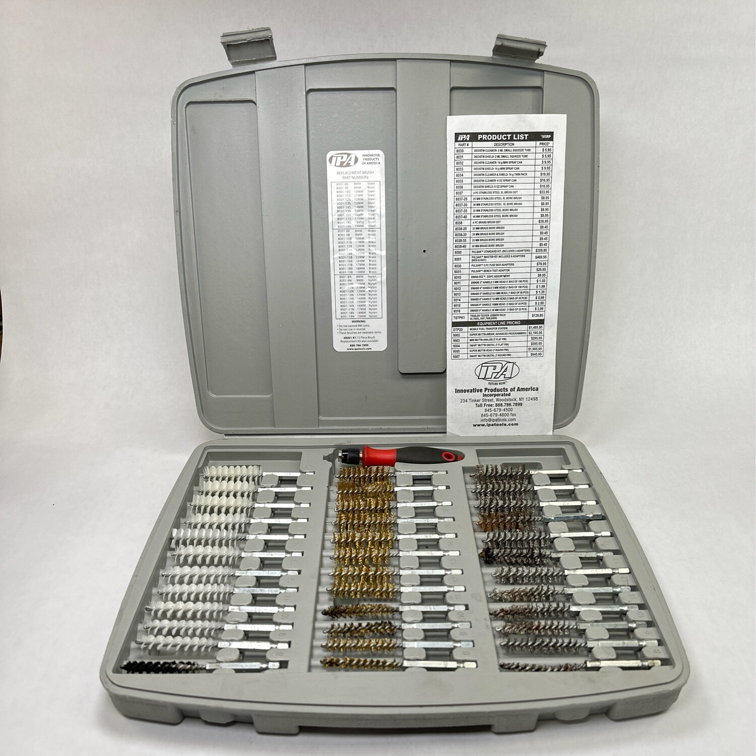 IPA Professional Bore Brush Set, 8001D - Shop - Tool Swapper