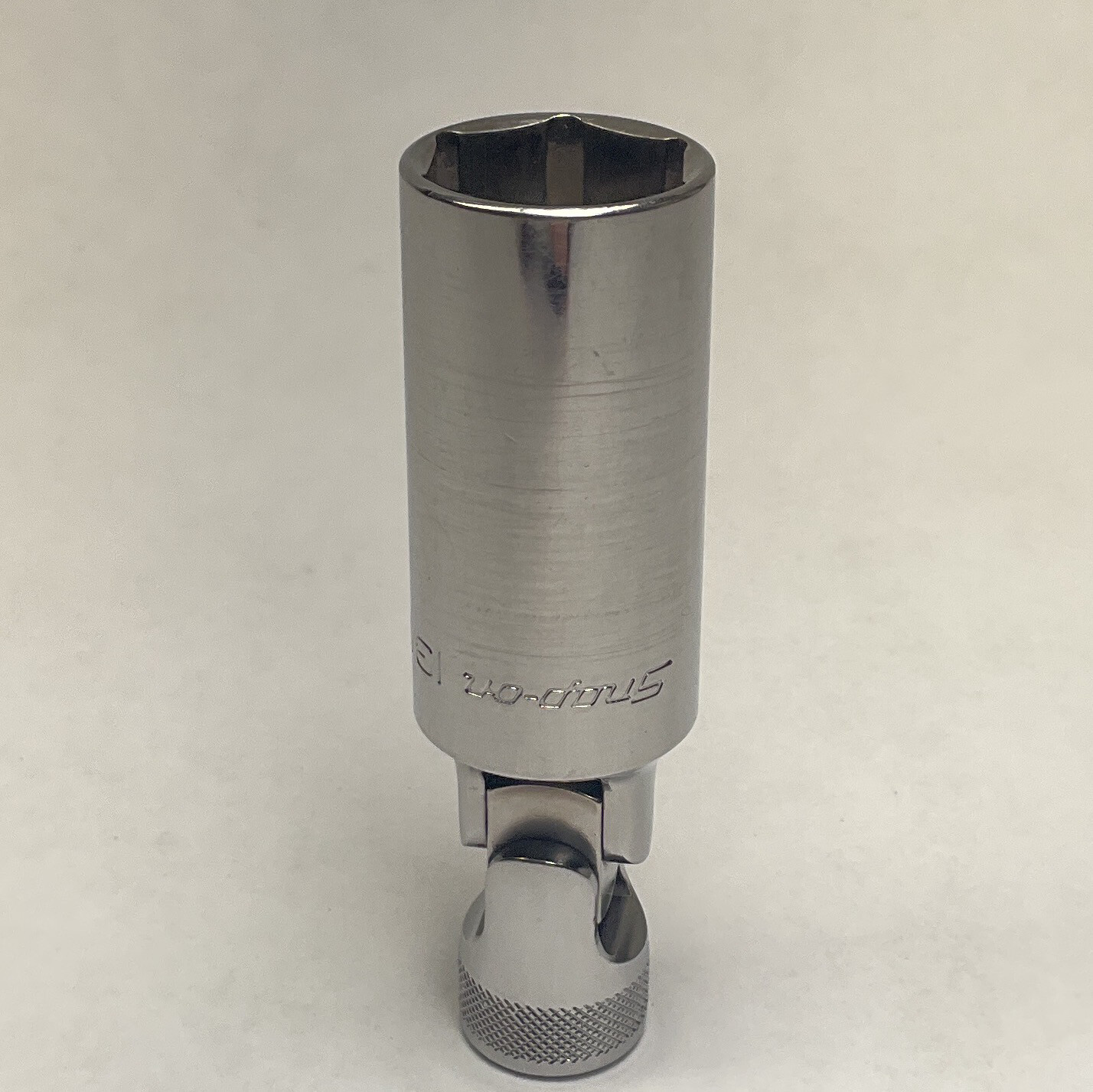 Snap On 3/8" Drive 6-Point SAE 13/16" Flank Drive Universal Spark Plug ...