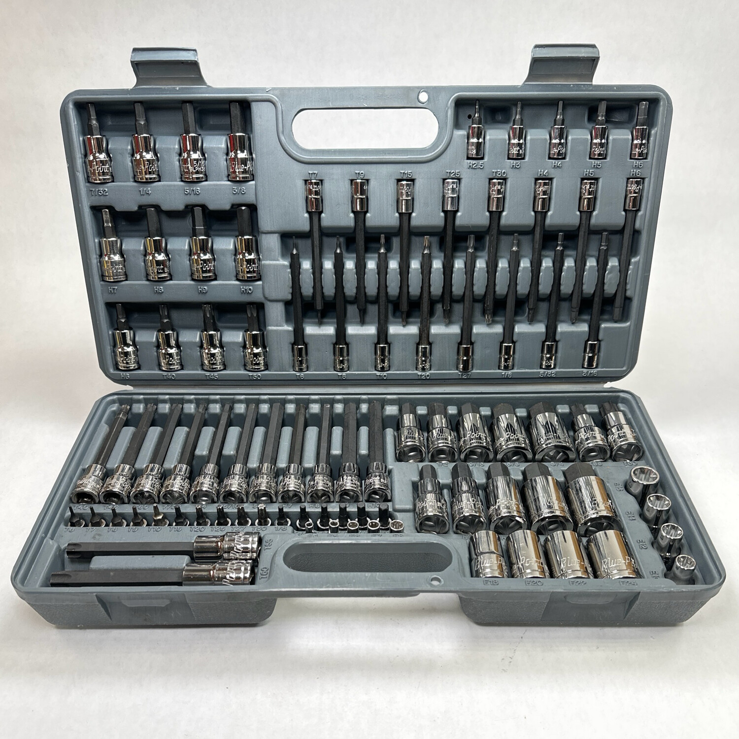 Blue Point 87 pc TORX® and Hex Bit Socket Set, BLPTHC87 - Shop - Tool ...