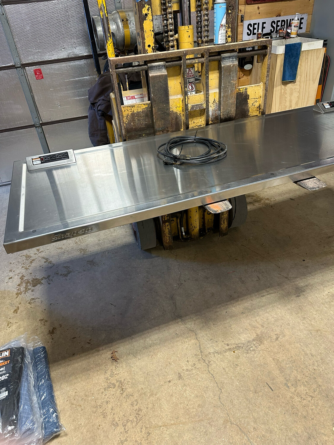 Snap On 84” Epiq Power Stainless Work Top, KWSP3084BSTM - Shop - Tool ...