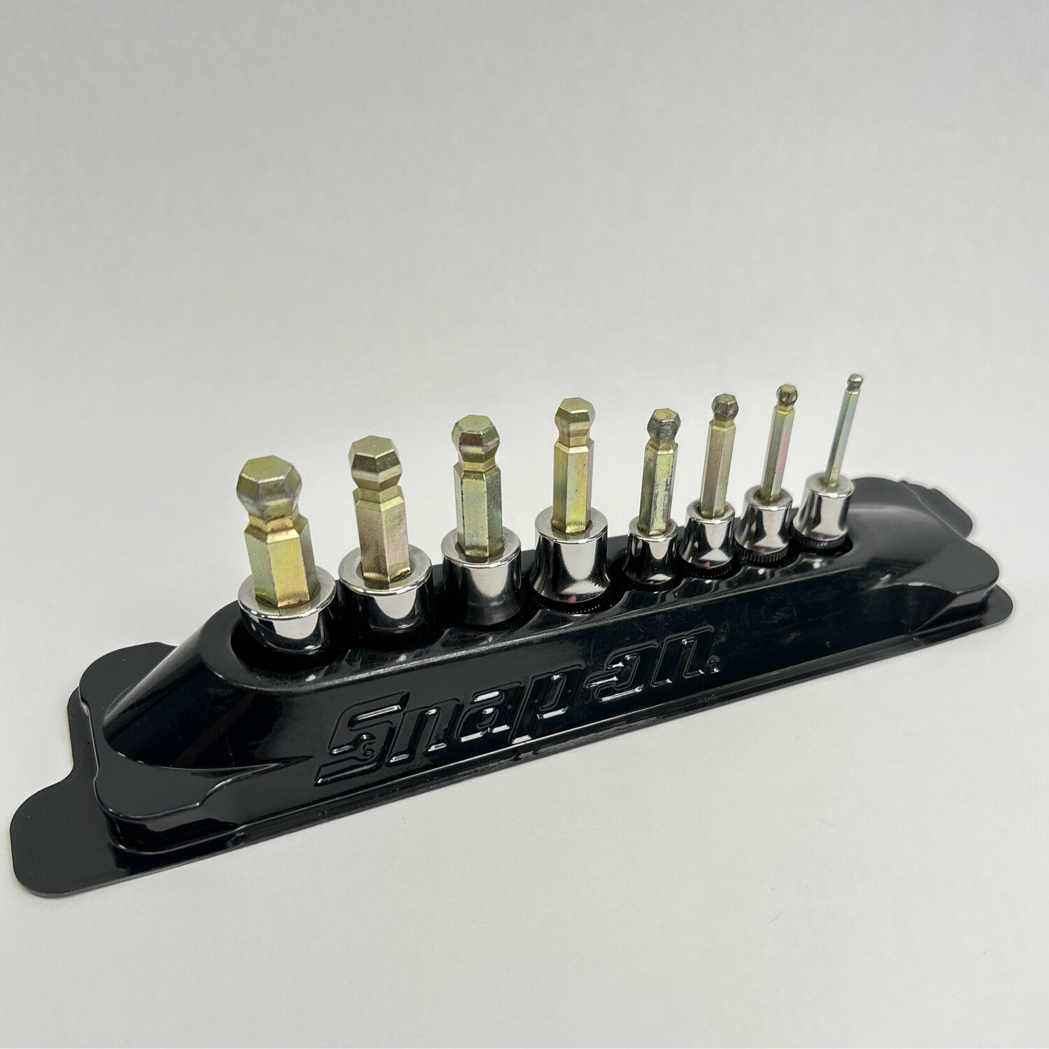 Snap On 8 pc Combination Drive Metric Ball Hex Bit Socket Set (3-10 mm ...