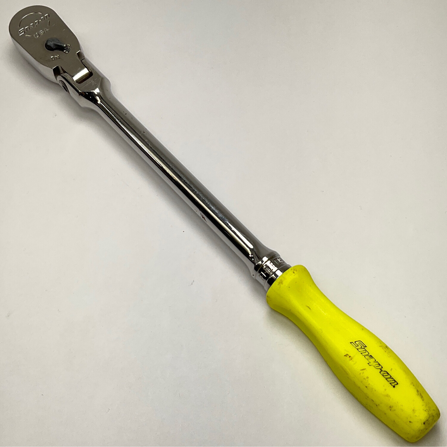 Snap On 3/8" Drive Dual 80 Technology Hard Grip Long Handle Flex-Head ...