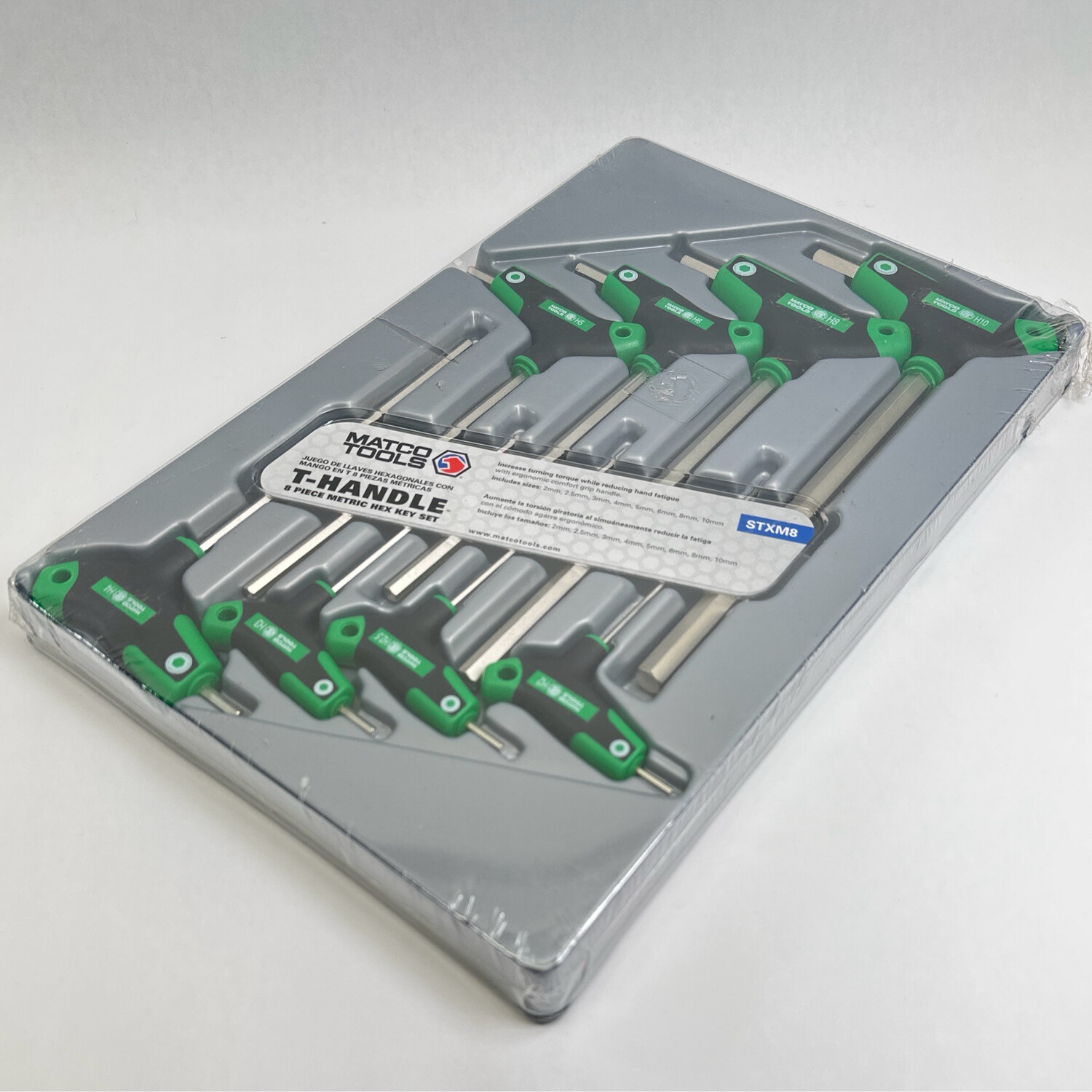 Matco T-Handle 8pc Metric Hex Key Set, STXM8 - Shop - Tool Swapper