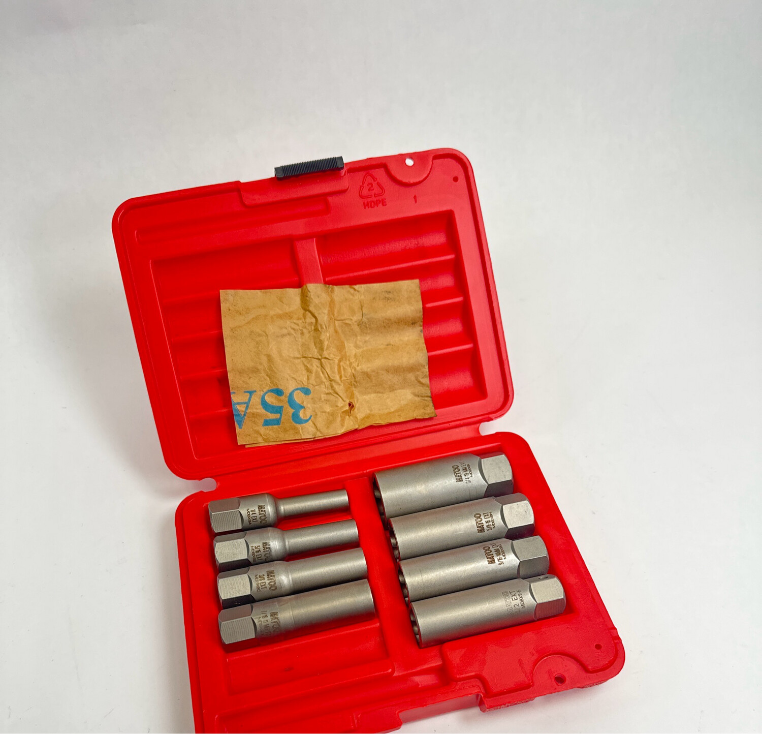 Matco Metric/ Fractional Combination Deep Well Bolt Extractor Set ...