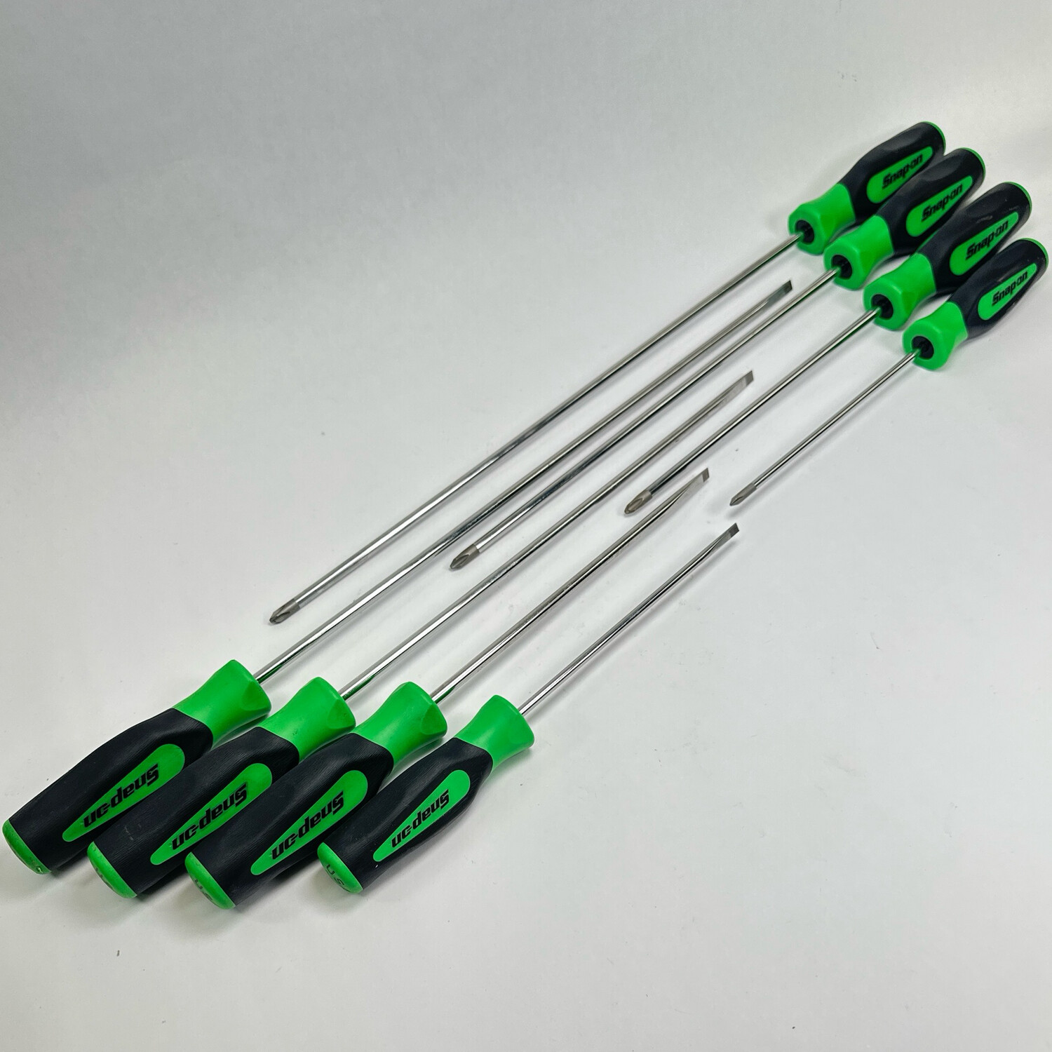 Snap On 8 pc Instinct® Soft Grip Extra-Long Combination Cabinet ...