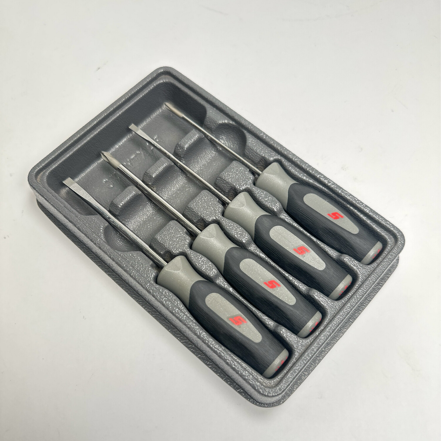 Snap On 4 pc Instinct® Soft Grip Mini-Tip Combination Screwdriver Set ...