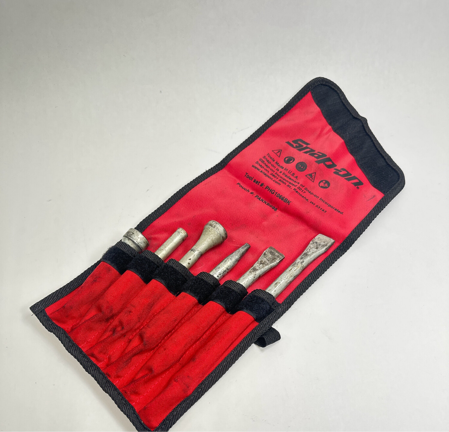 Snap On 6 pc Air Hammer Bit Set, PHG1066BK - Shop - Tool Swapper