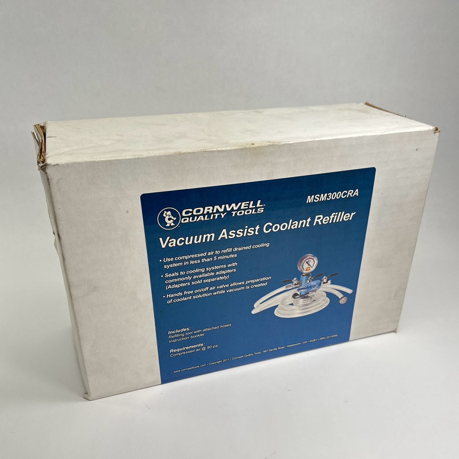 Cornwell Vacuum Assist Coolant Refiller, MSM300CRA - Shop - Tool Swapper