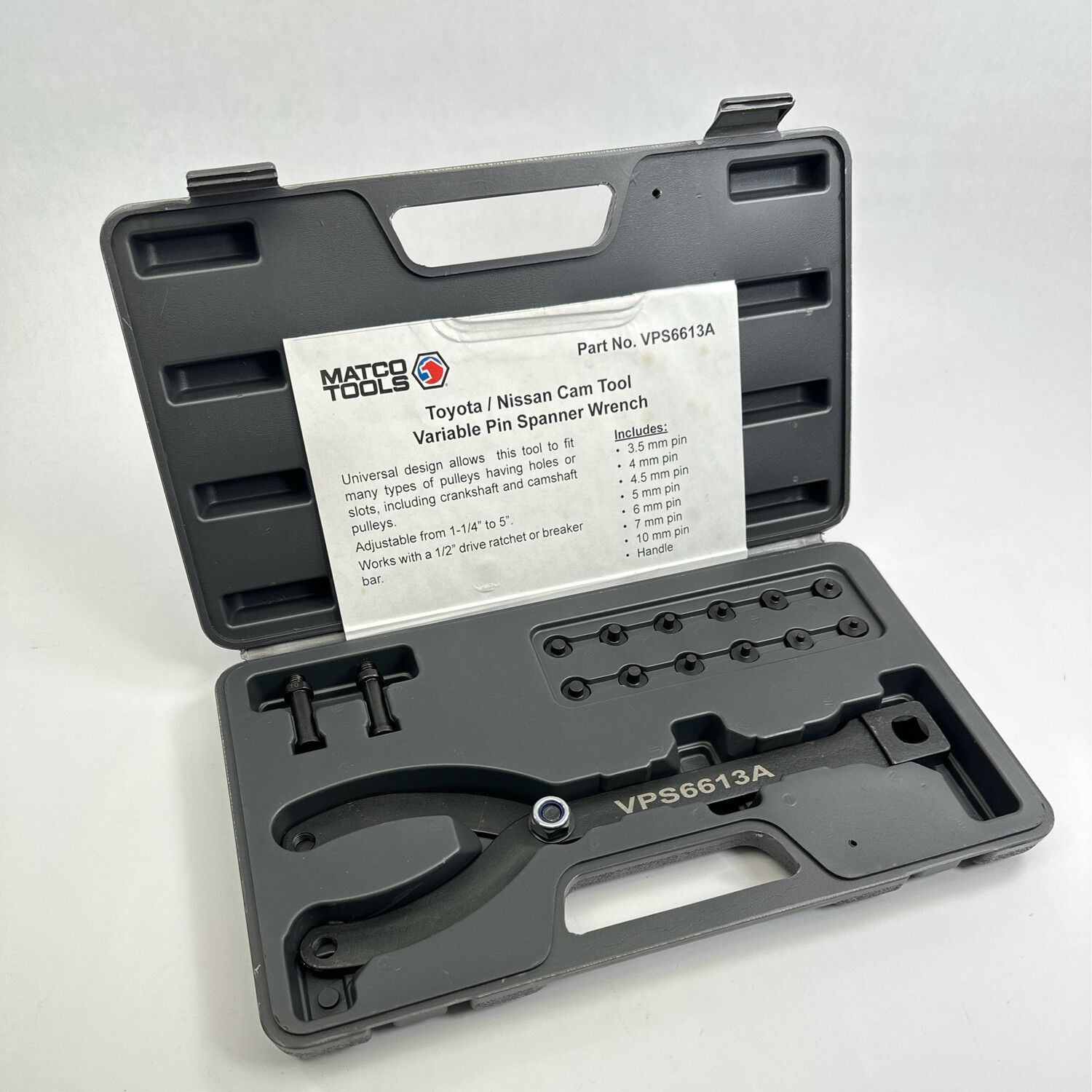 Matco Variable Pin Spanner Wrench Set, VPS6613A - Shop - Tool Swapper