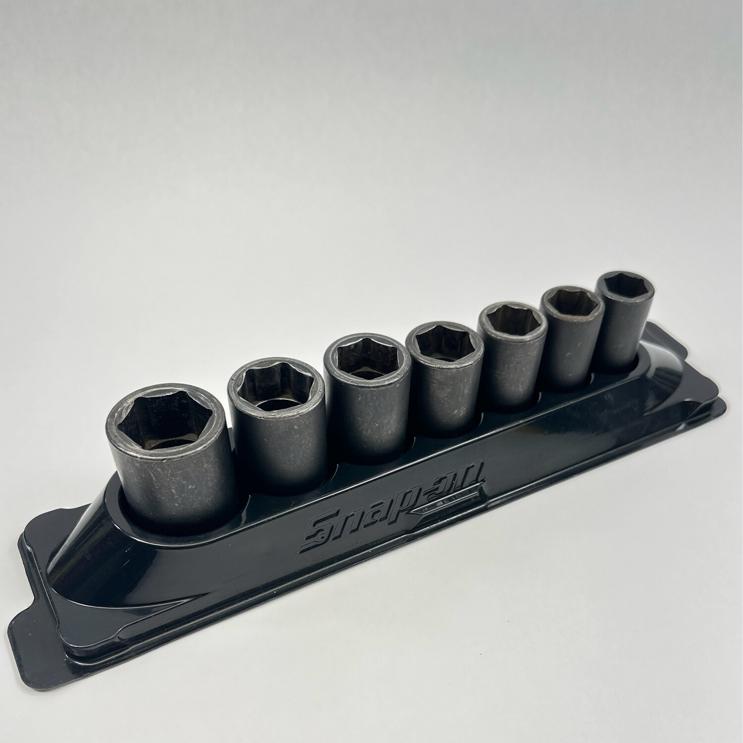 Snap On 7pc 1/2" Drive 6-Point Metric Flank Drive® Semi-Deep Impact ...