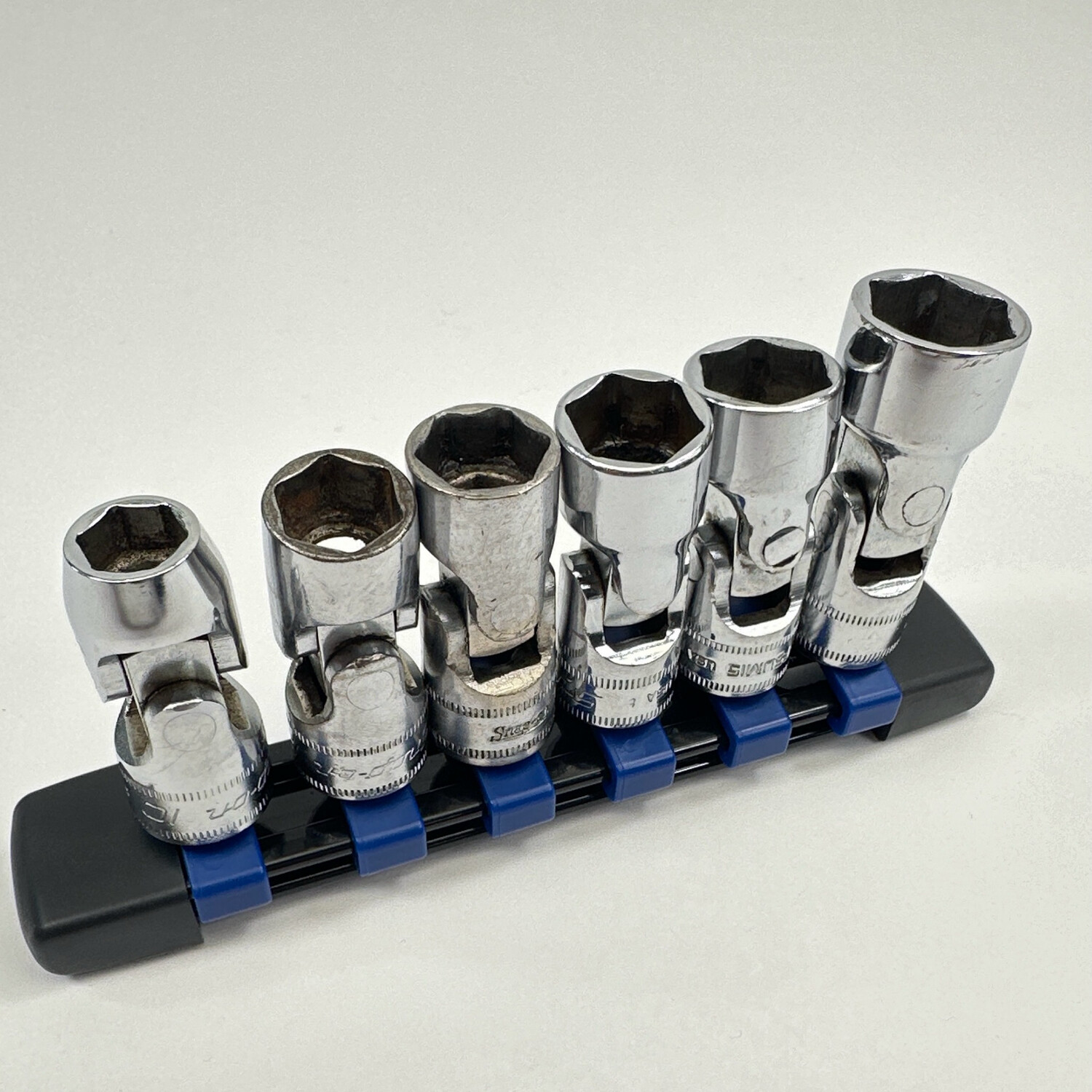 Snap On 6 pc 3/8" Drive 6-Point Metric Shallow Flex Socket Set - Shop ...