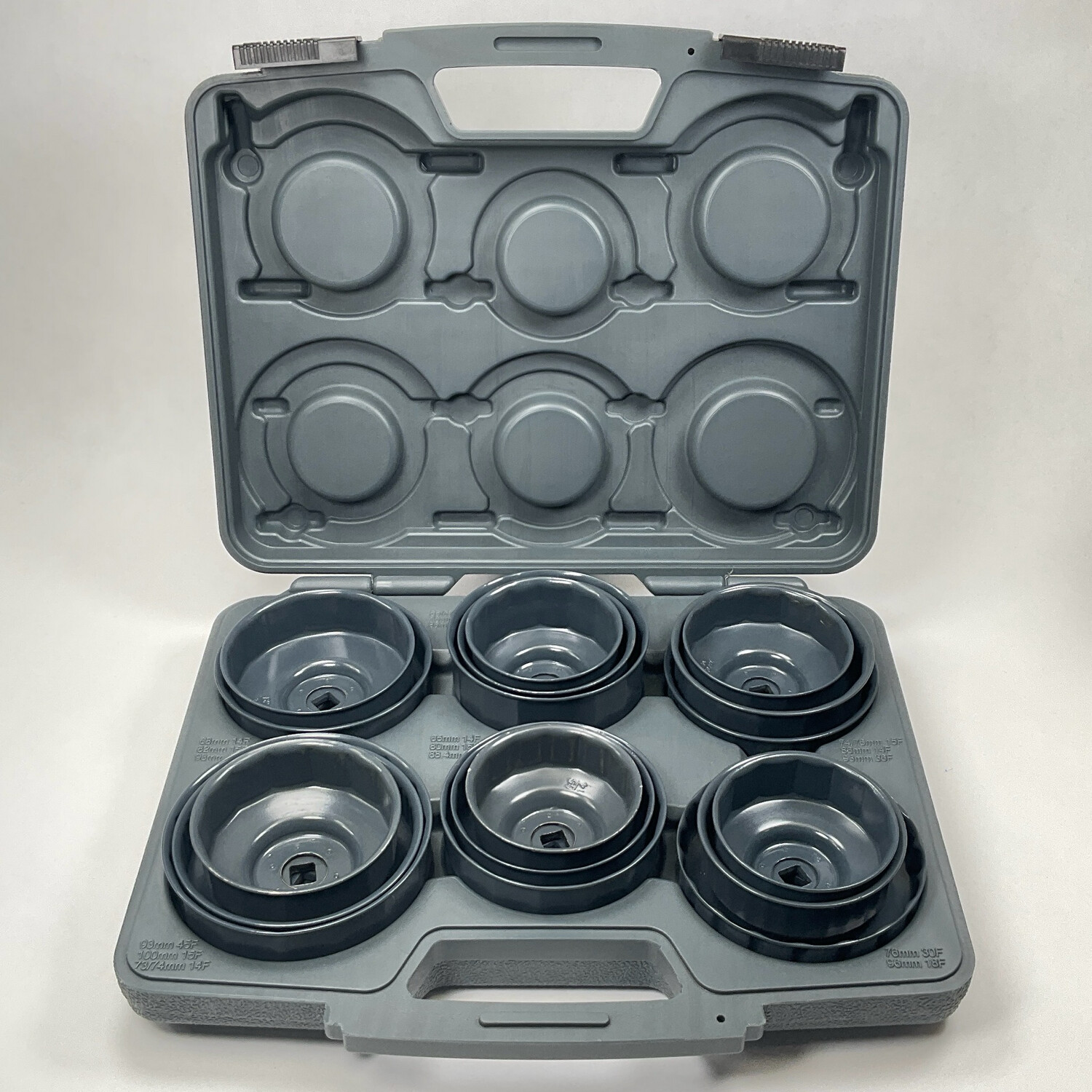 Lisle 17 PC. Heavy Duty End Cap Filter Wrench Master Set, 61500 - Shop ...