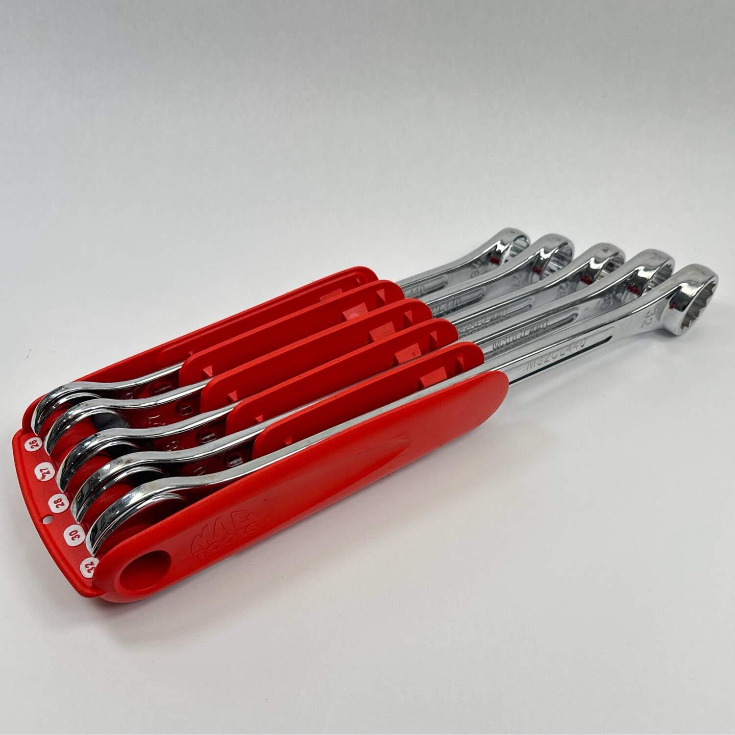 Mac Tools 5pc Metric Combination Wrench Set 12pt (26-28, 30 & 32 ...