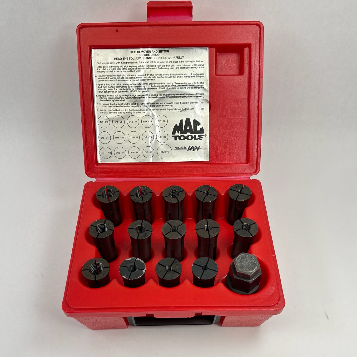Mac Tools Stud Remover Set, SE950 - Shop - Tool Swapper