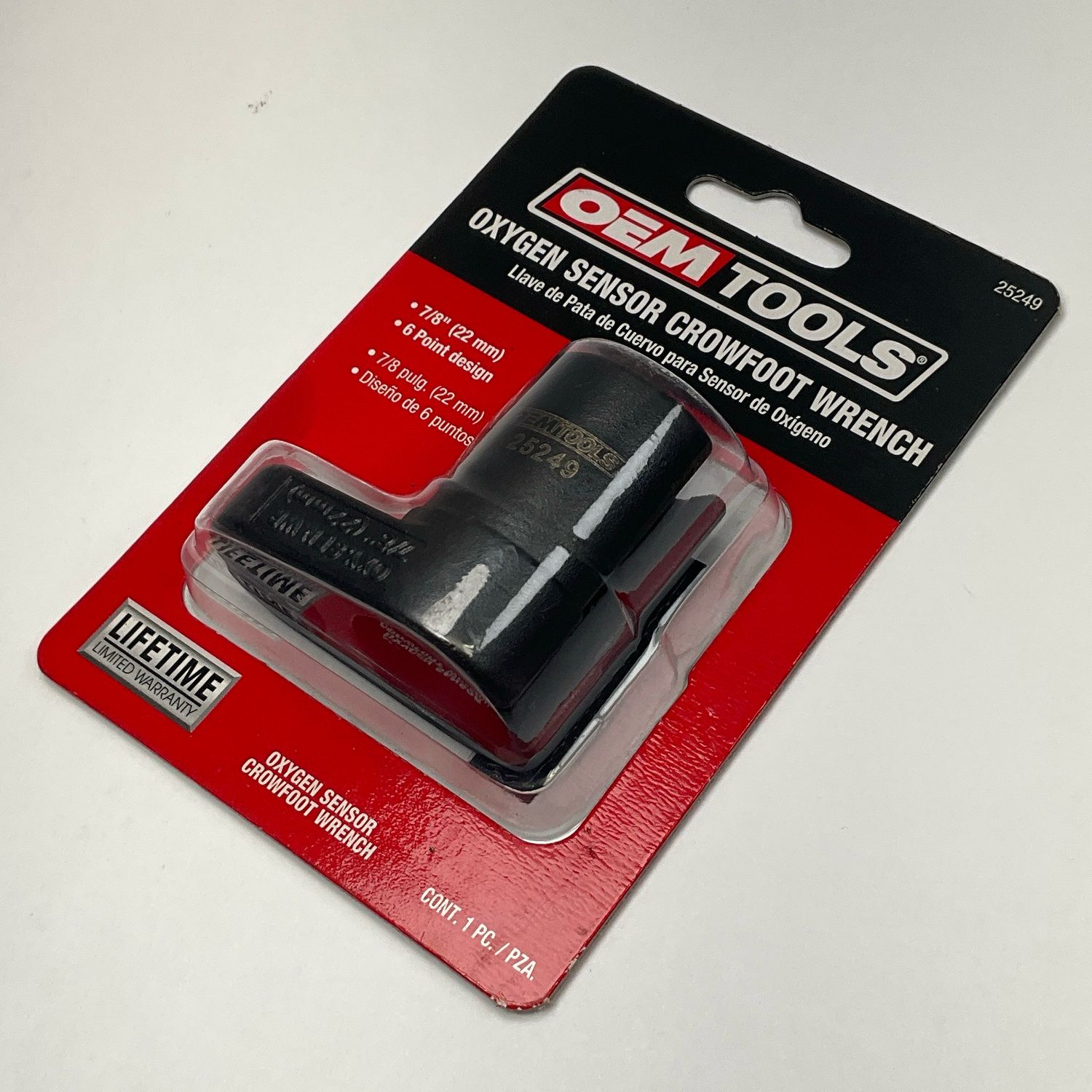 OEMTOOLS Oxygen Sensor Crowfoot Wrench, T25249 - Shop - Tool Swapper