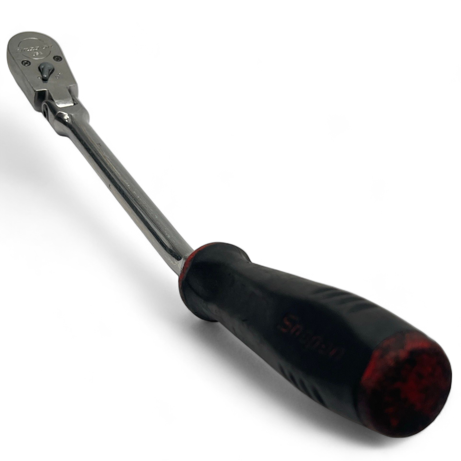 Snap On 3/8” Drive Soft Grip Standard Handle Bent Flex-Head Ratchet ...