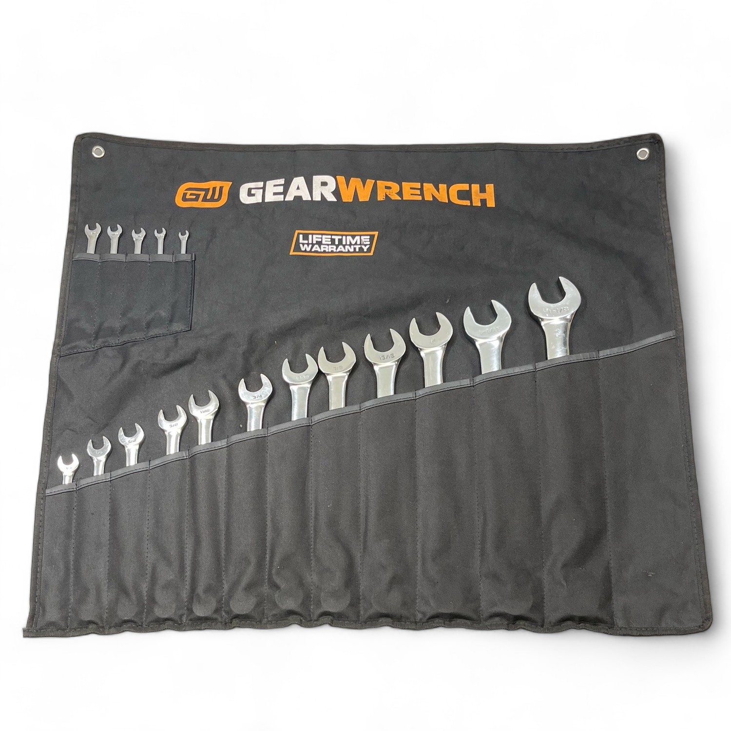 GearWrench 17 Piece Long Pattern SAE Combination Wrench Set (1/4” - 1 1 ...